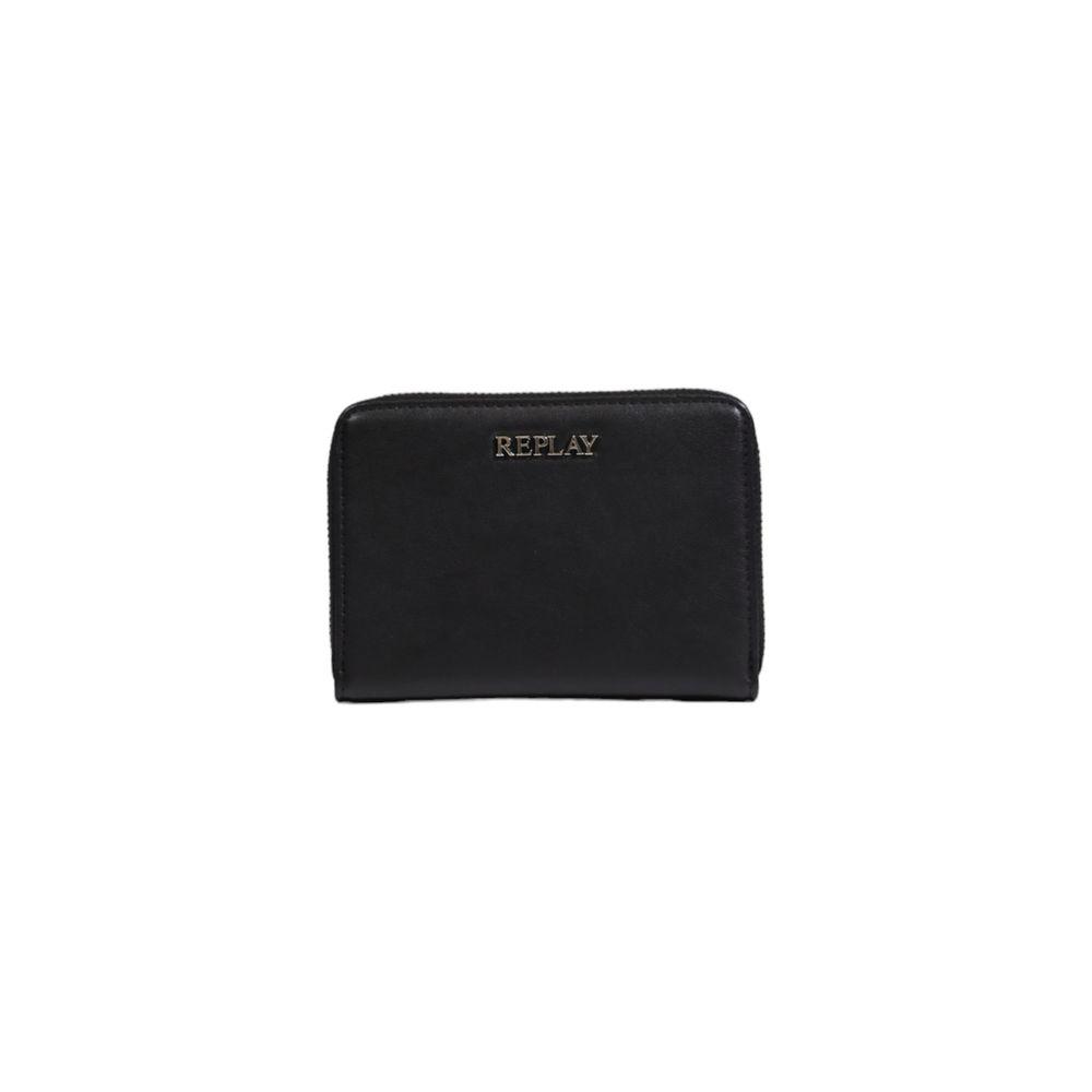 Replay Black Polyester Wallet | Lyst UK