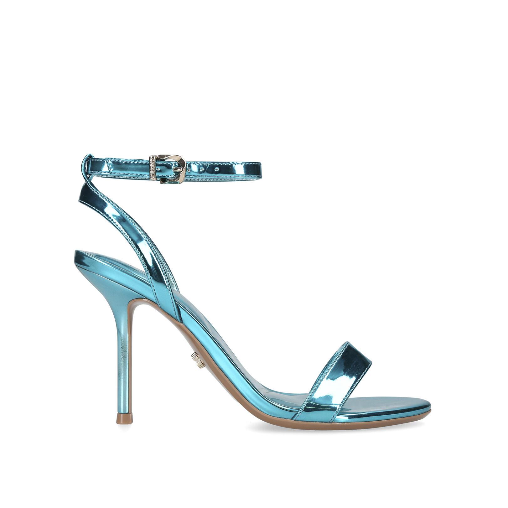 Carvela Kurt Geiger Blue Heels Lyst Uk