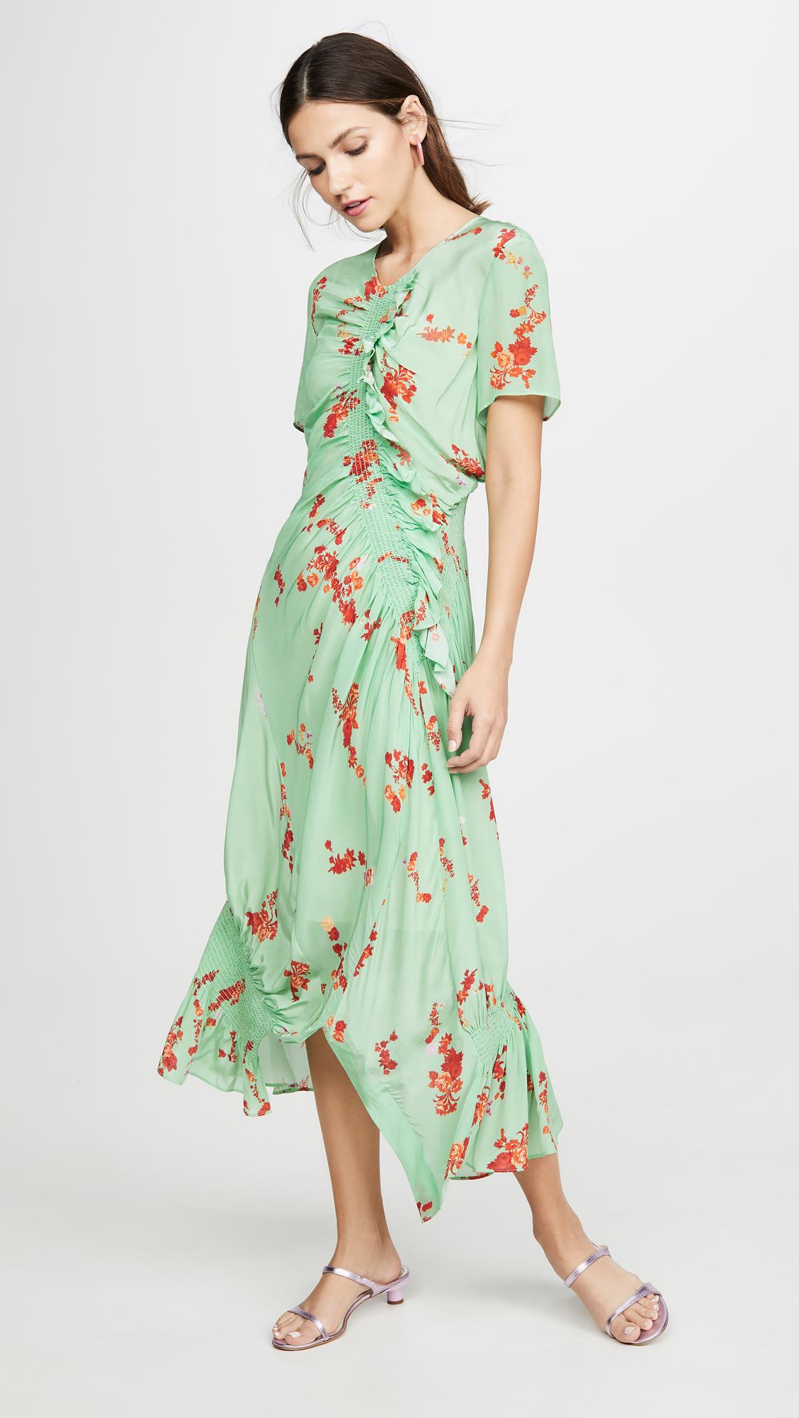 Preen By Thornton Bregazzi Synthetic Preen Line Serelida Dress in Green ...