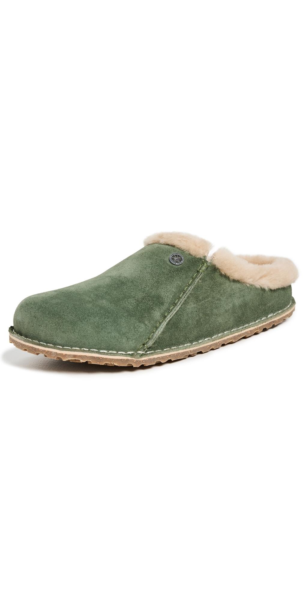 Birkenstock Zermatt Premium Shearling Clogs in Green for Men | Lyst