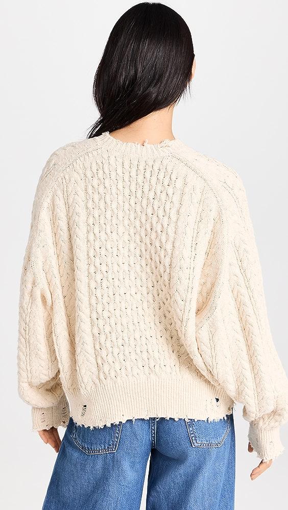 Oversized Aran Sweater