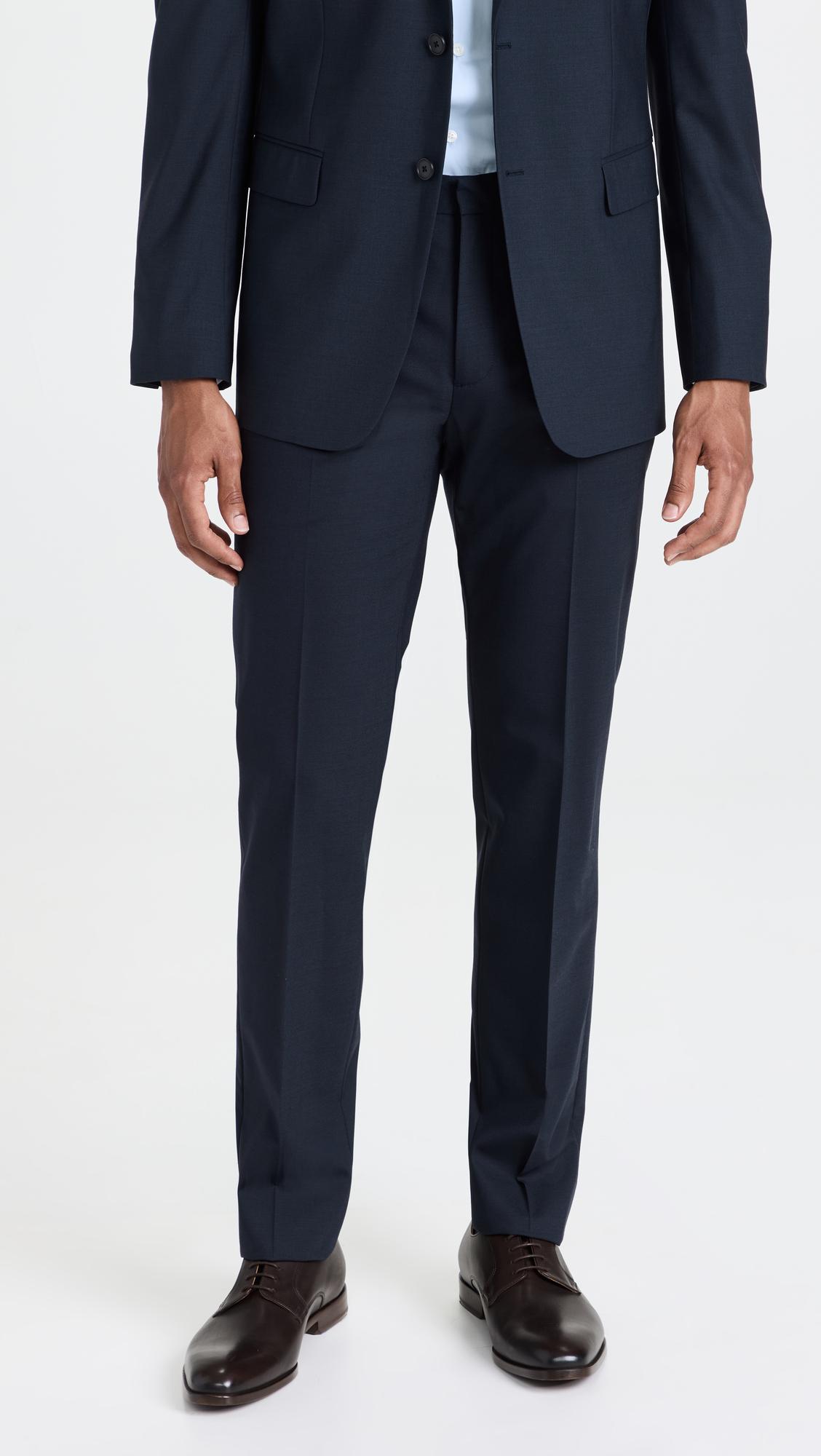 Theory Mayer New Tailor Suit Trousers in Blue for Men | Lyst