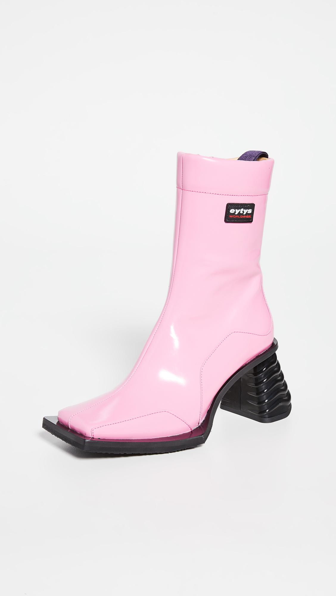 Eytys Gaia Booties in Pink | Lyst Eytys Gaia Booties in Pink | Lyst