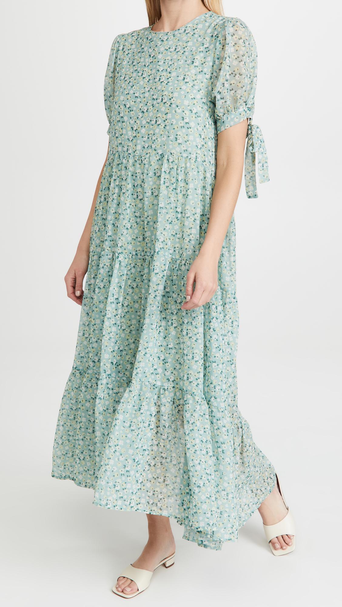 Sister Jane Tiered Maxi Dress In Blue Lyst | atelier-yuwa.ciao.jp