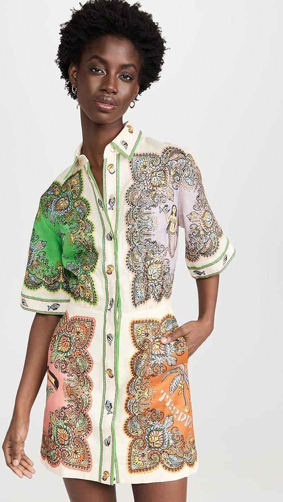 ALÉMAIS Trippy Troppo Mini Dress | Lyst