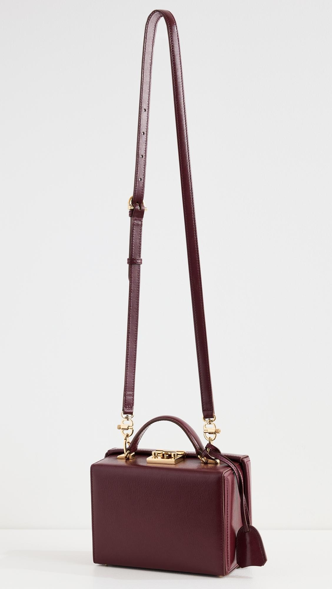 Mark Cross Grace Small Box in Red | Lyst Mark Cross Grace Small Box in Red | Lyst