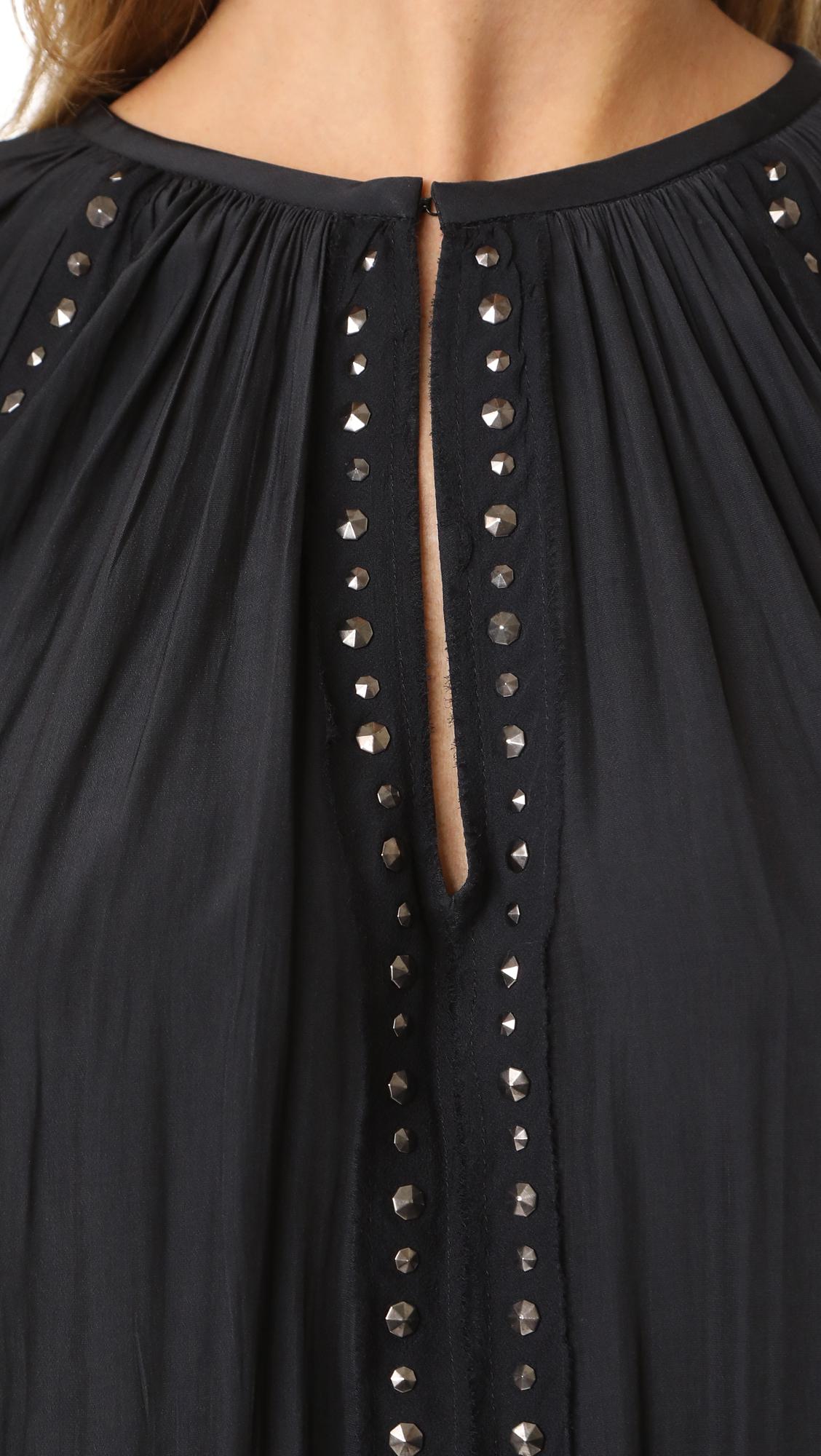 Ramy Brook Synthetic Candice Studded Dress in Black - Lyst Ramy Brook Synthetic Candice Studded Dress in Black - Lyst