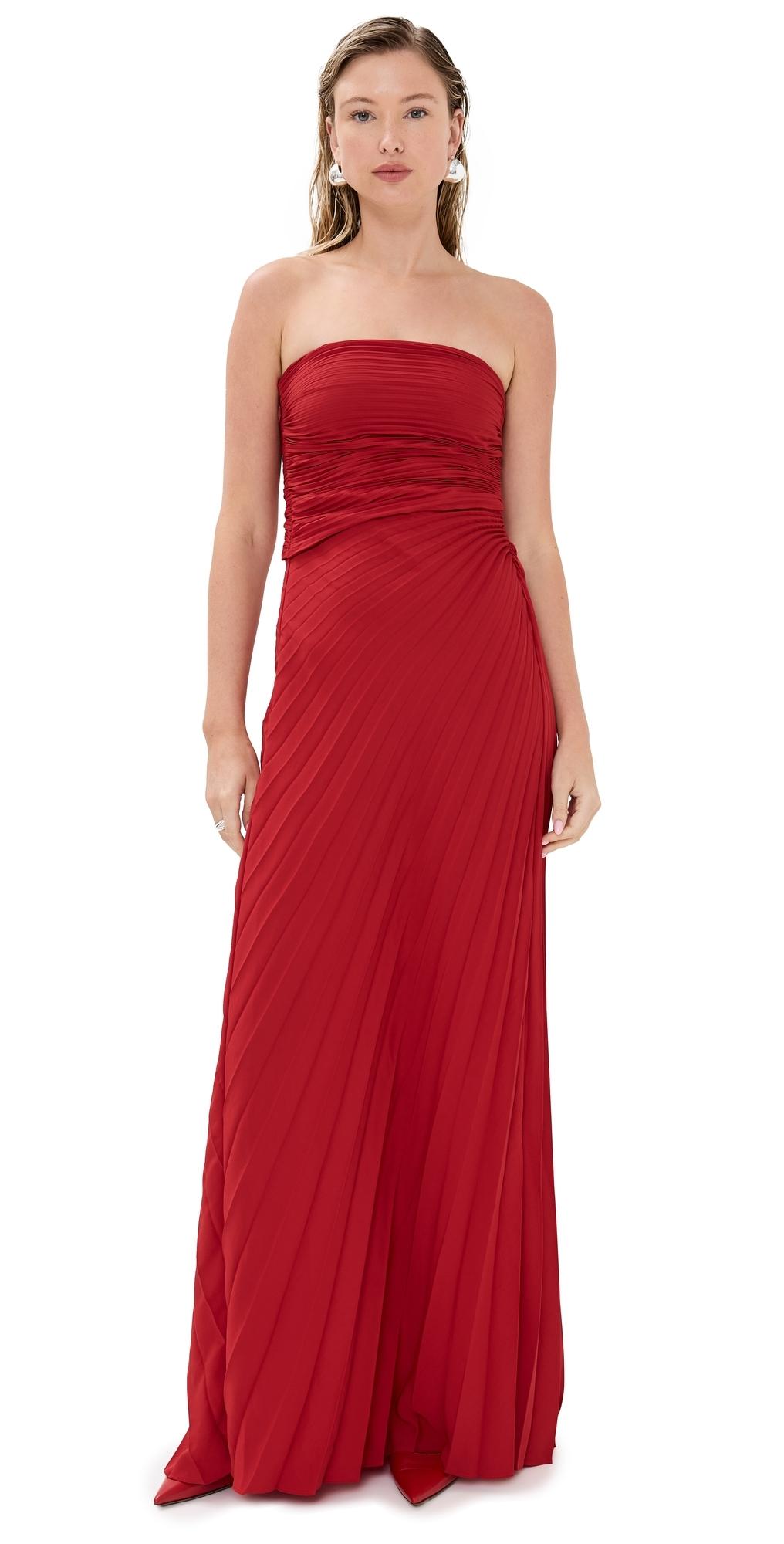 A.L.C. A. L.c. Bianca Dress in Red | Lyst