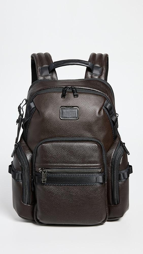 Tumi Alpha Bravo Navigation Backpack in Black for Men | Lyst