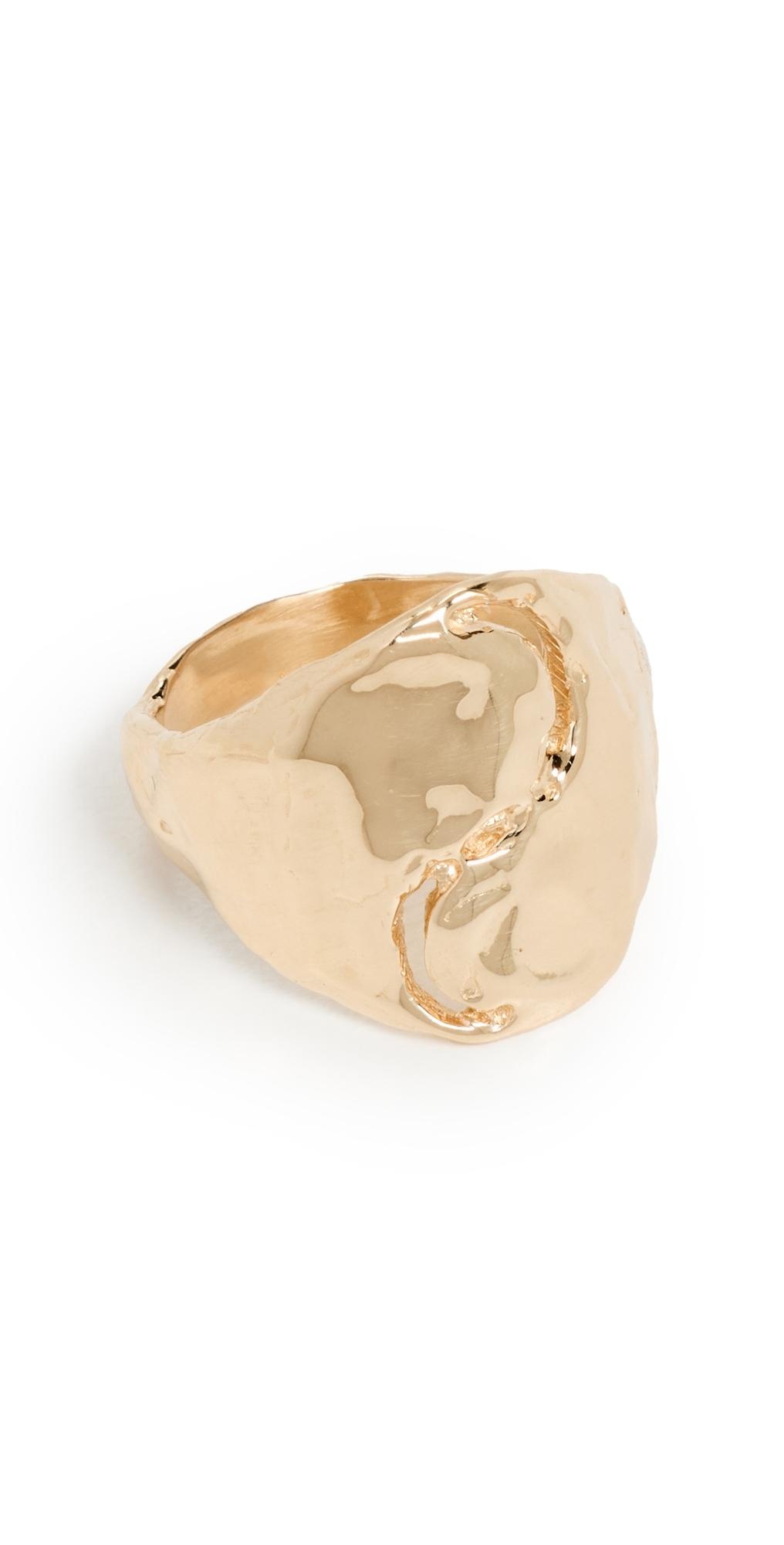 Fie Isolde 14k Yin & Yang Ring in White | Lyst