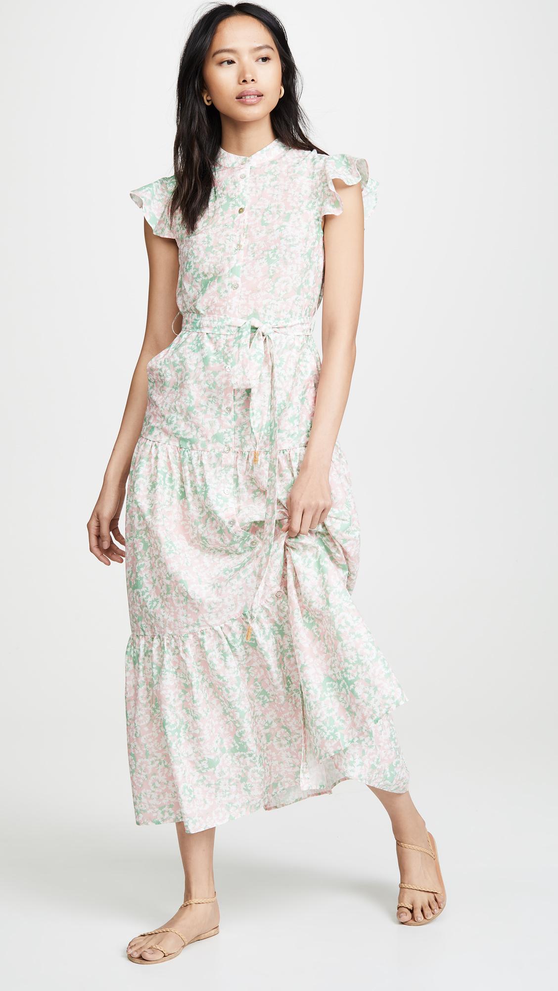 Paloma Blue Cotton Isabel Dress - Lyst