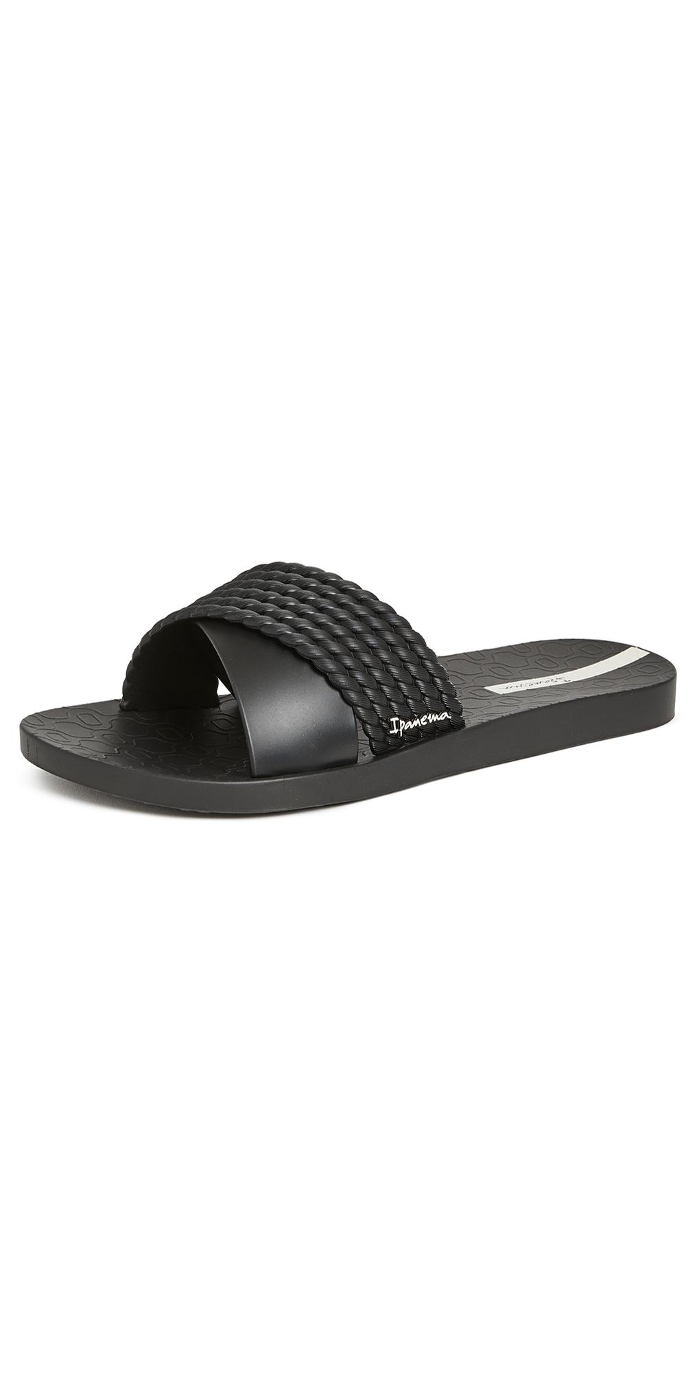 Ipanema Street Slides in Black | Lyst