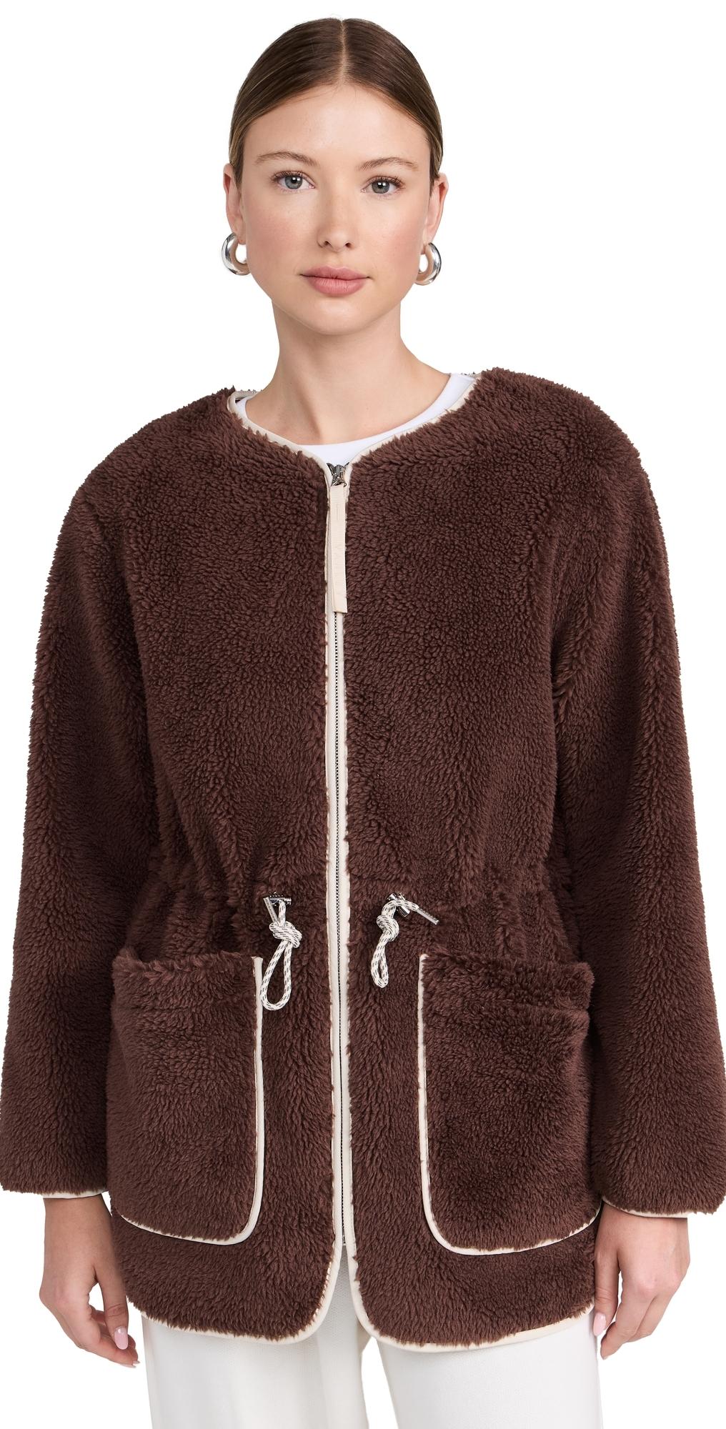 Varley Varey Angeina Herpa Coat French Roat in Brown | Lyst