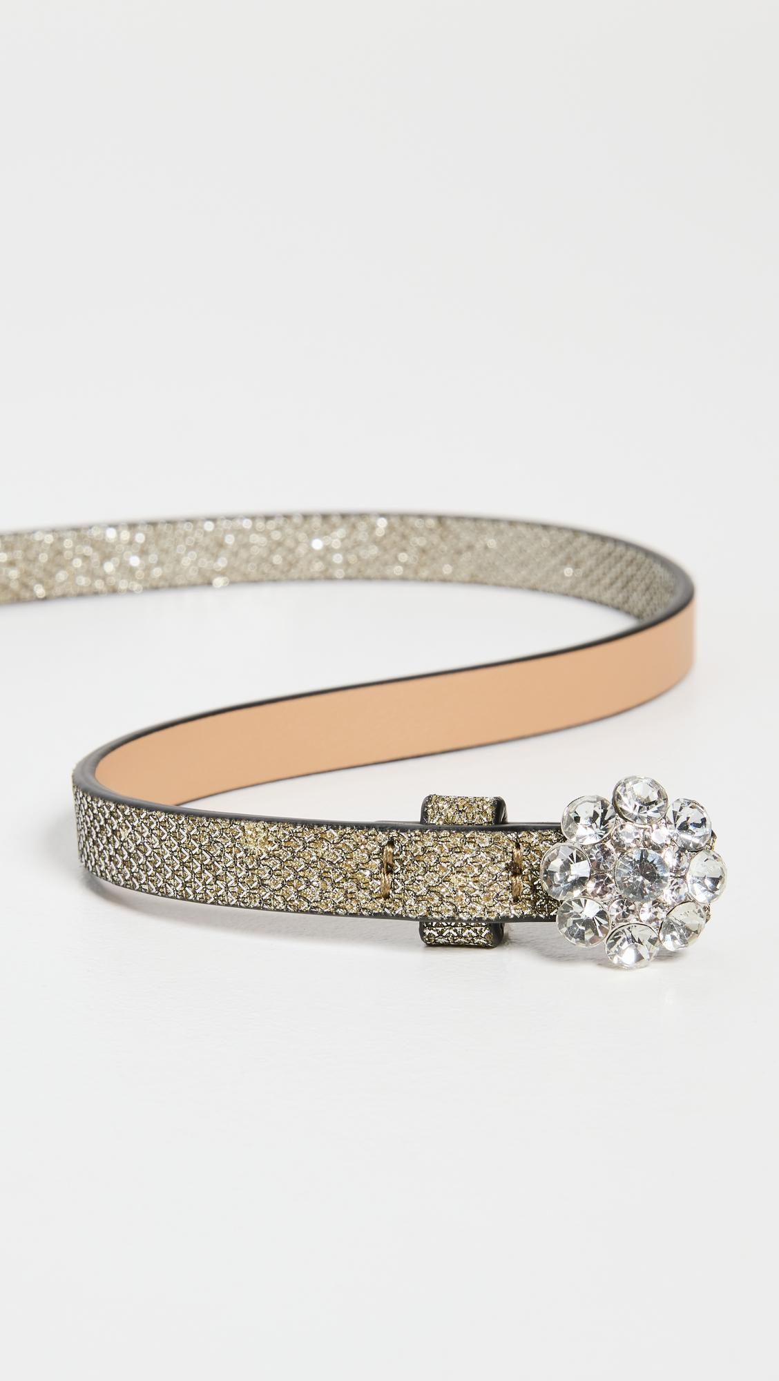 Glitter Belt, Silver | atelier-yuwa.ciao.jp