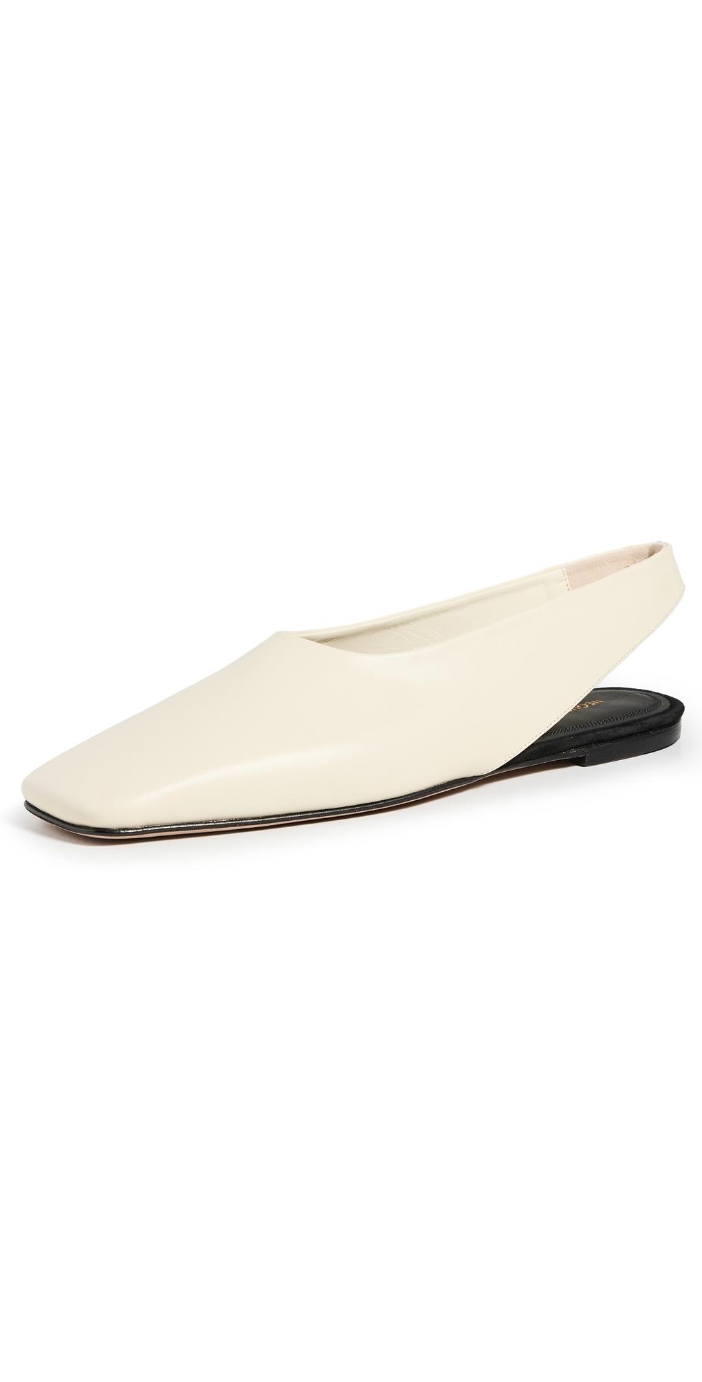 Neous Atlas Slingback Flats in Black | Lyst