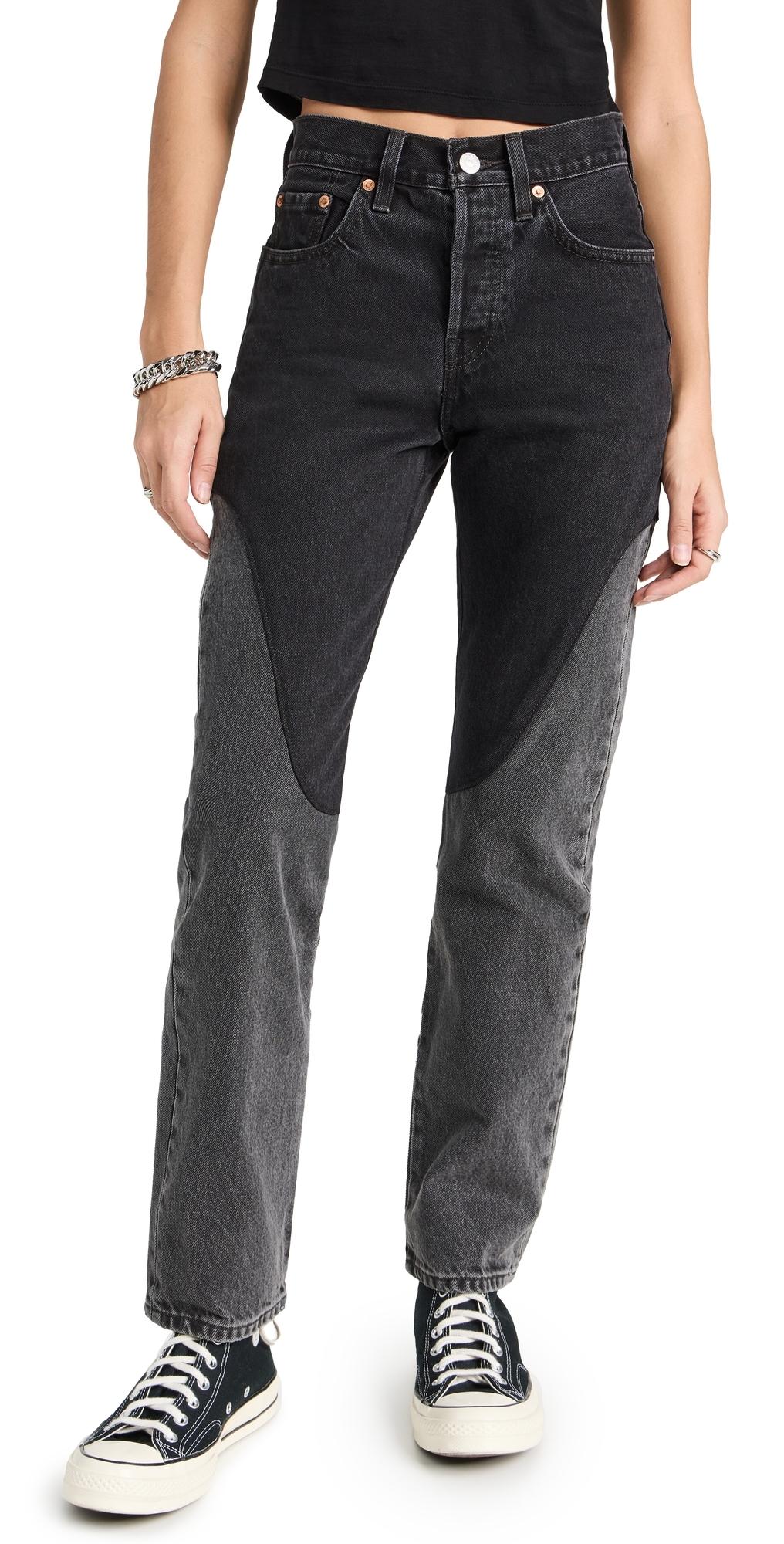 Levi's 501 Original Chaps in Black | Lyst