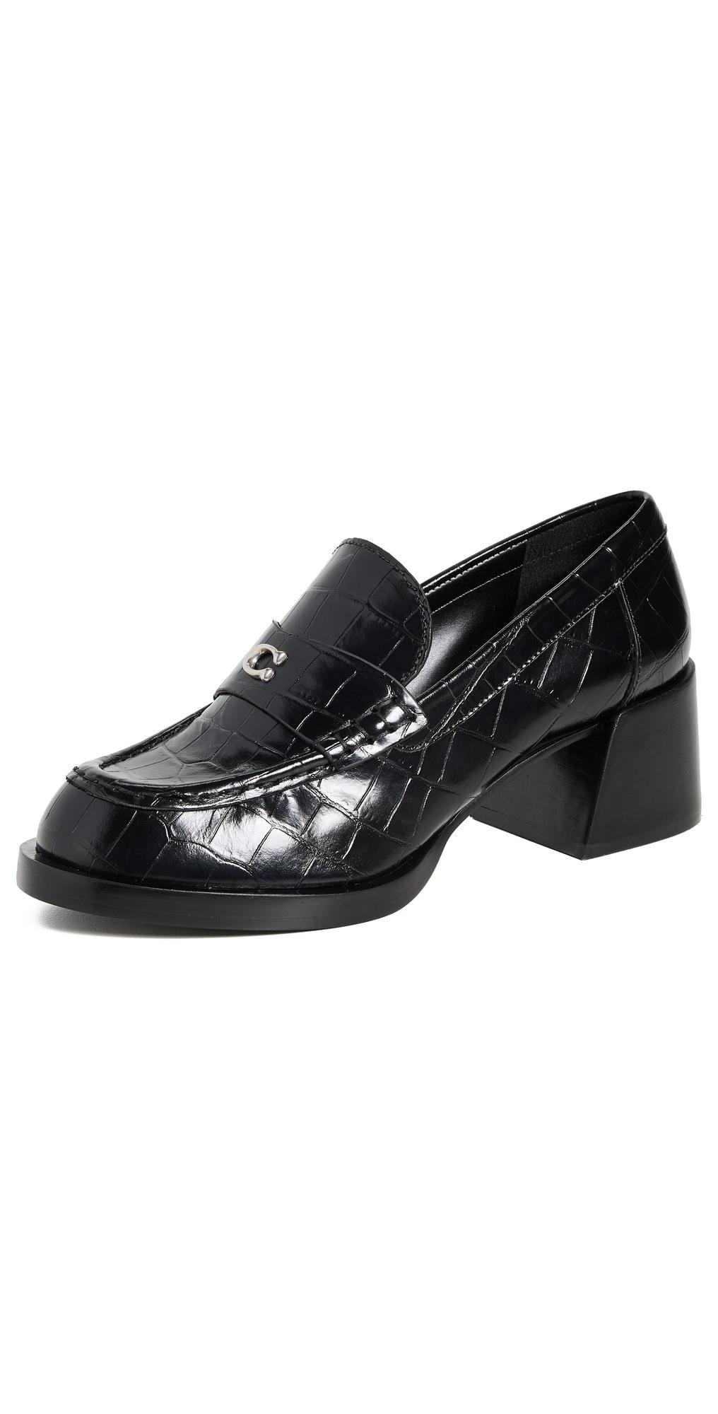 COACH Natalie Loafers in Black | Lyst