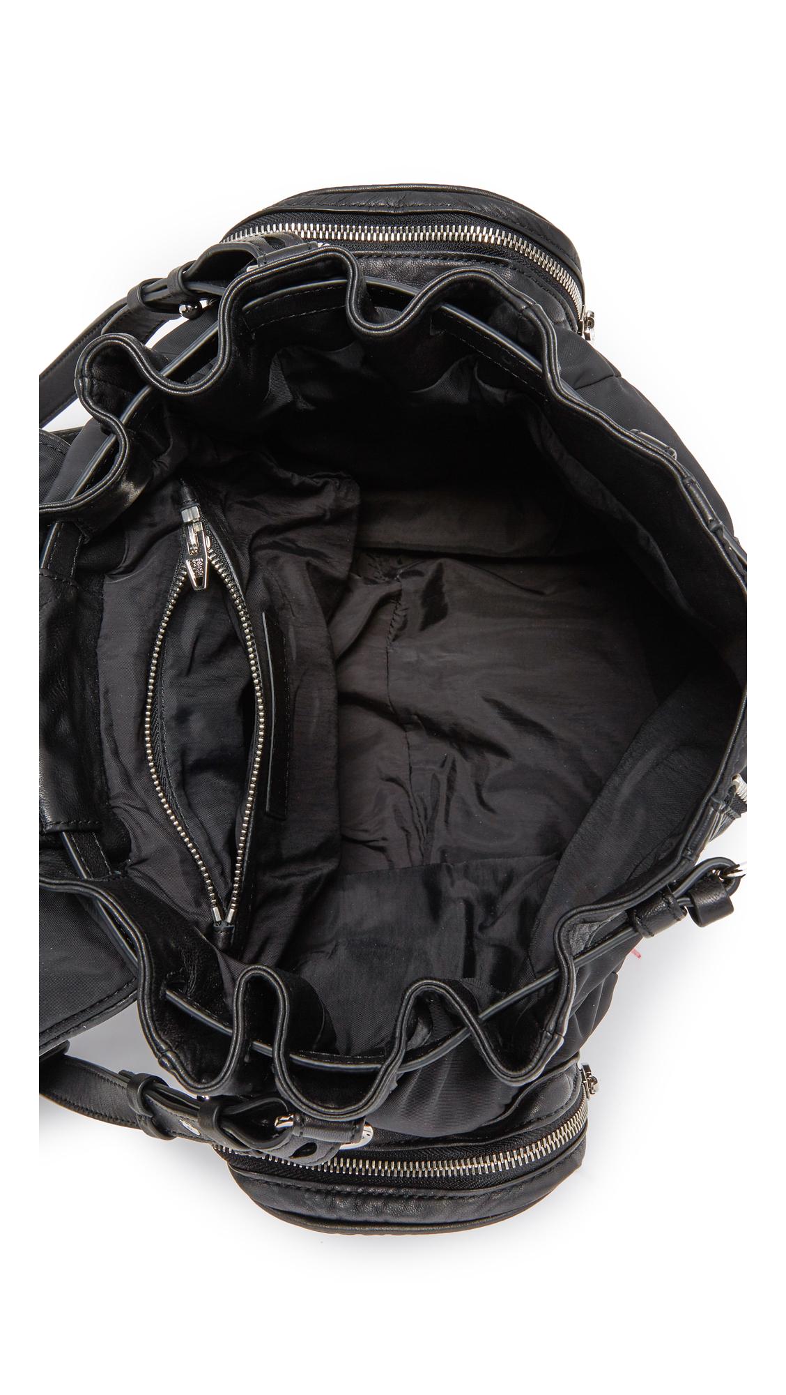 Lyst - Alexander Wang Nylon Marti Backpack in Black