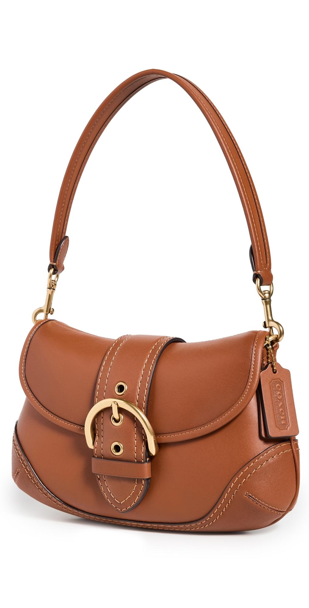 COACH Glovetanned Soho Bag in Brown | Lyst