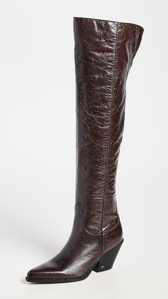 Sam Edelman Julee Boots in Brown | Lyst