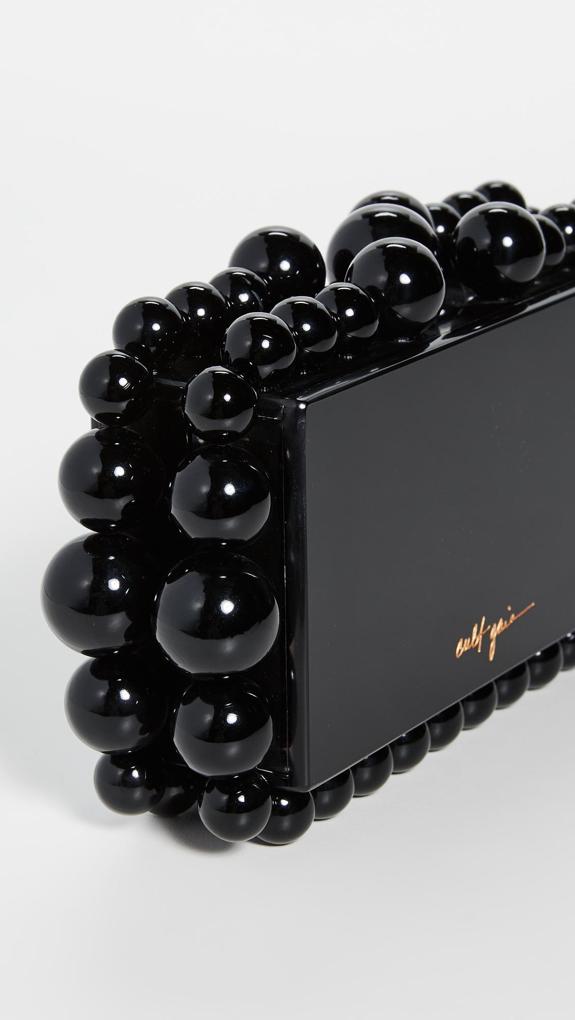 Cult Gaia Eos Box Clutch in Black - Lyst