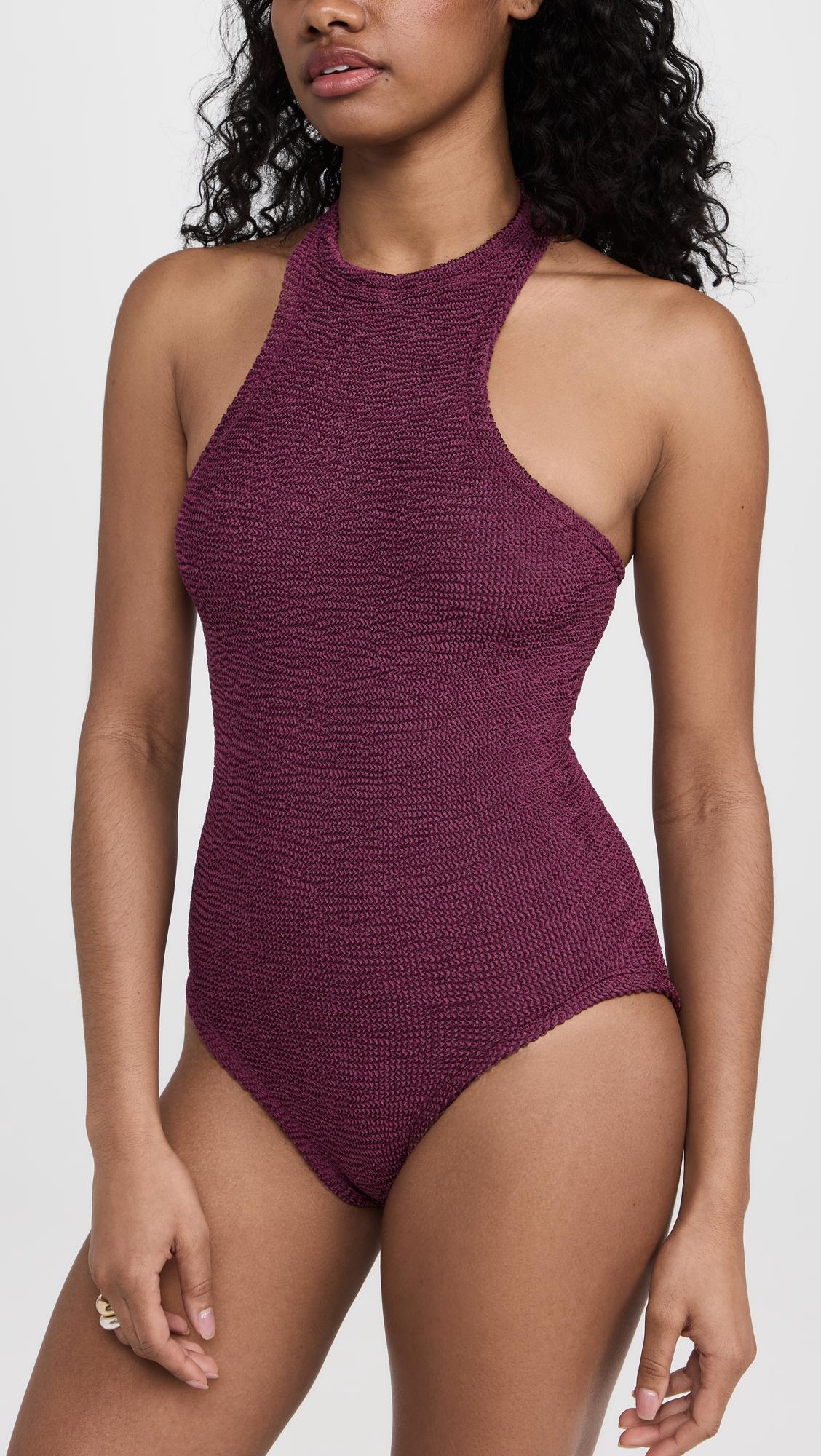 Hunza G Polly Swim in Purple | Lyst Canada Hunza G Polly Swim in Purple | Lyst Canada