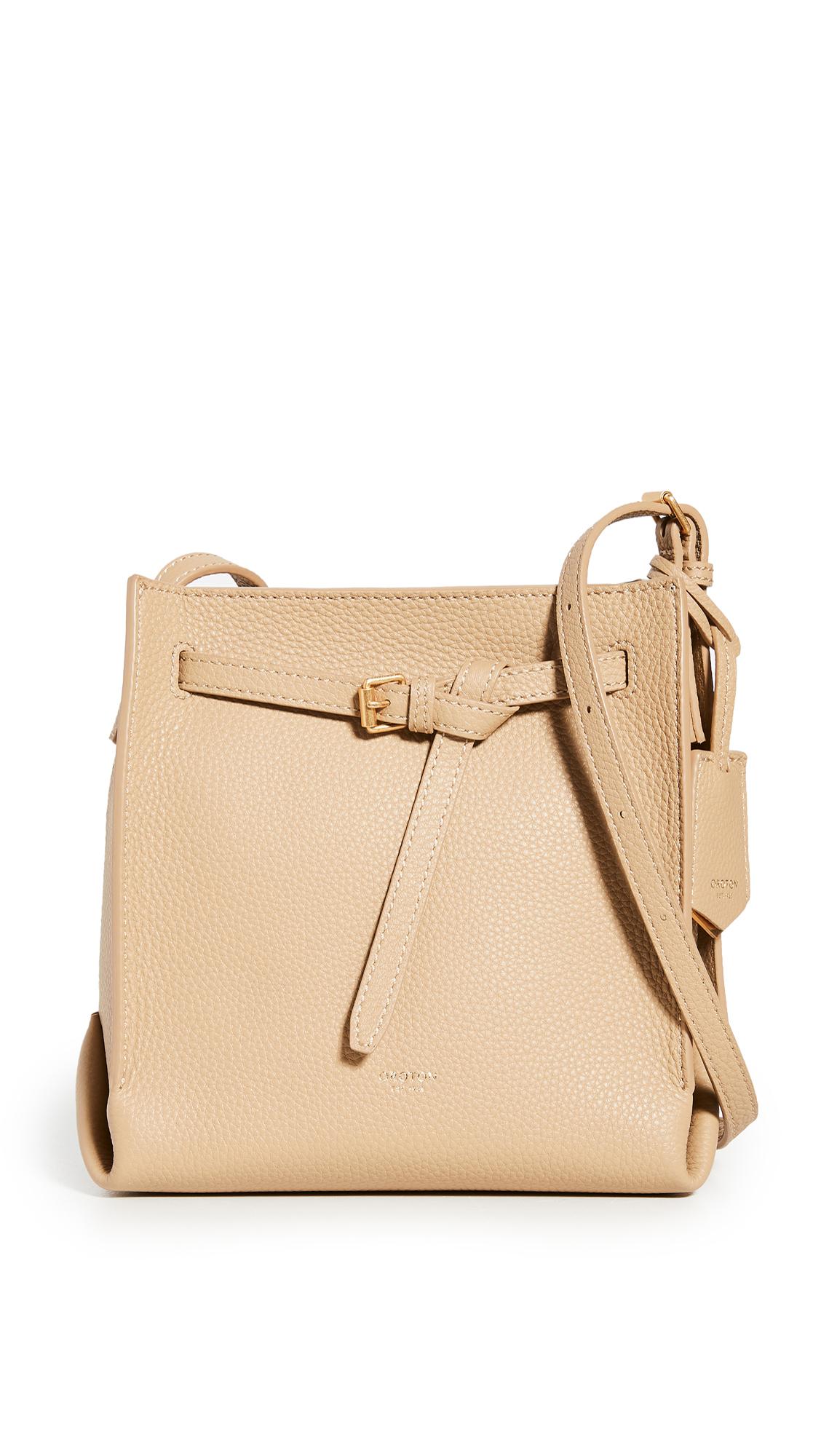 Oroton Margot Mini Bucket Bag In Natural Lyst