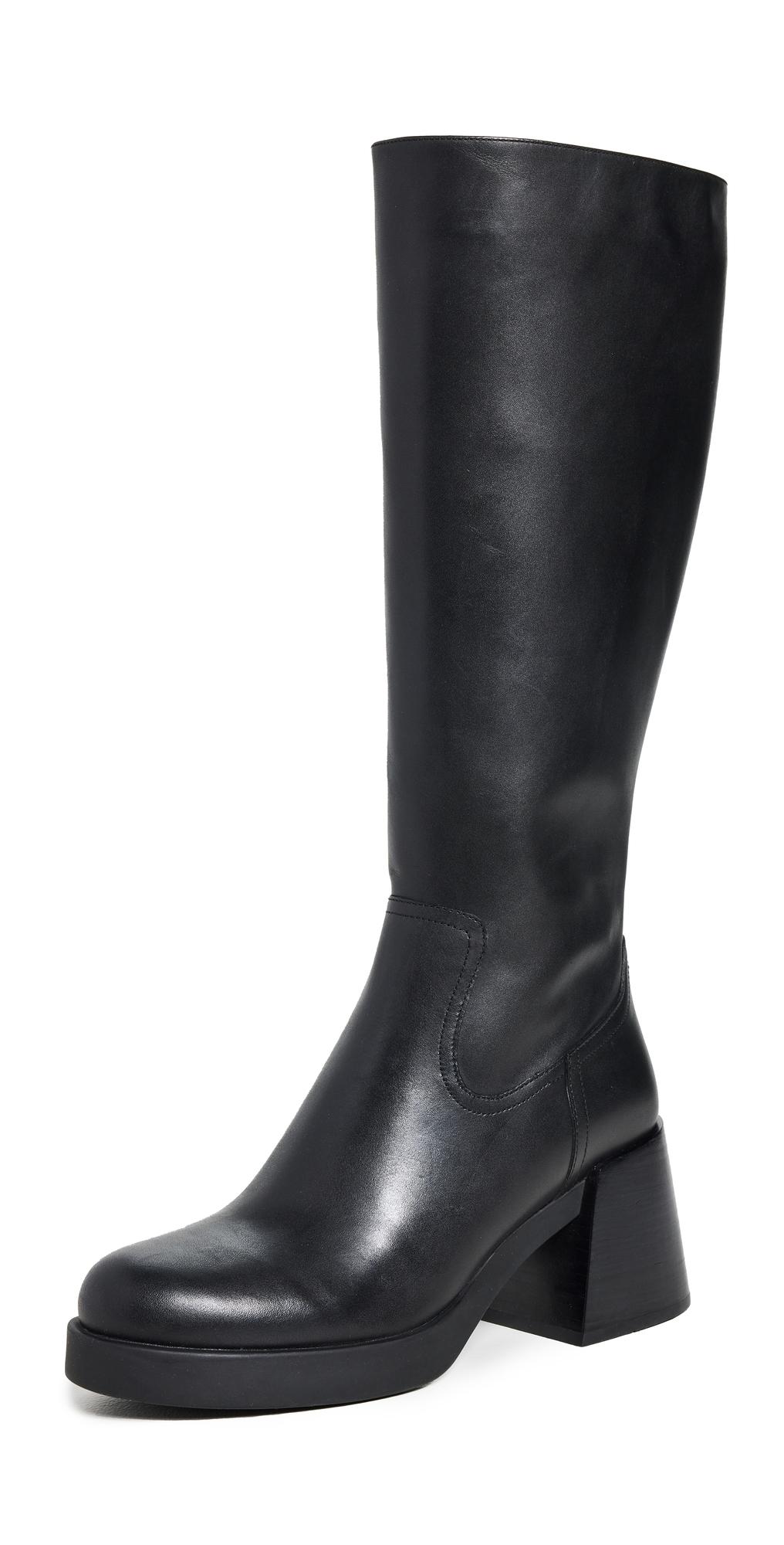COACH Natasha Boots in Black | Lyst