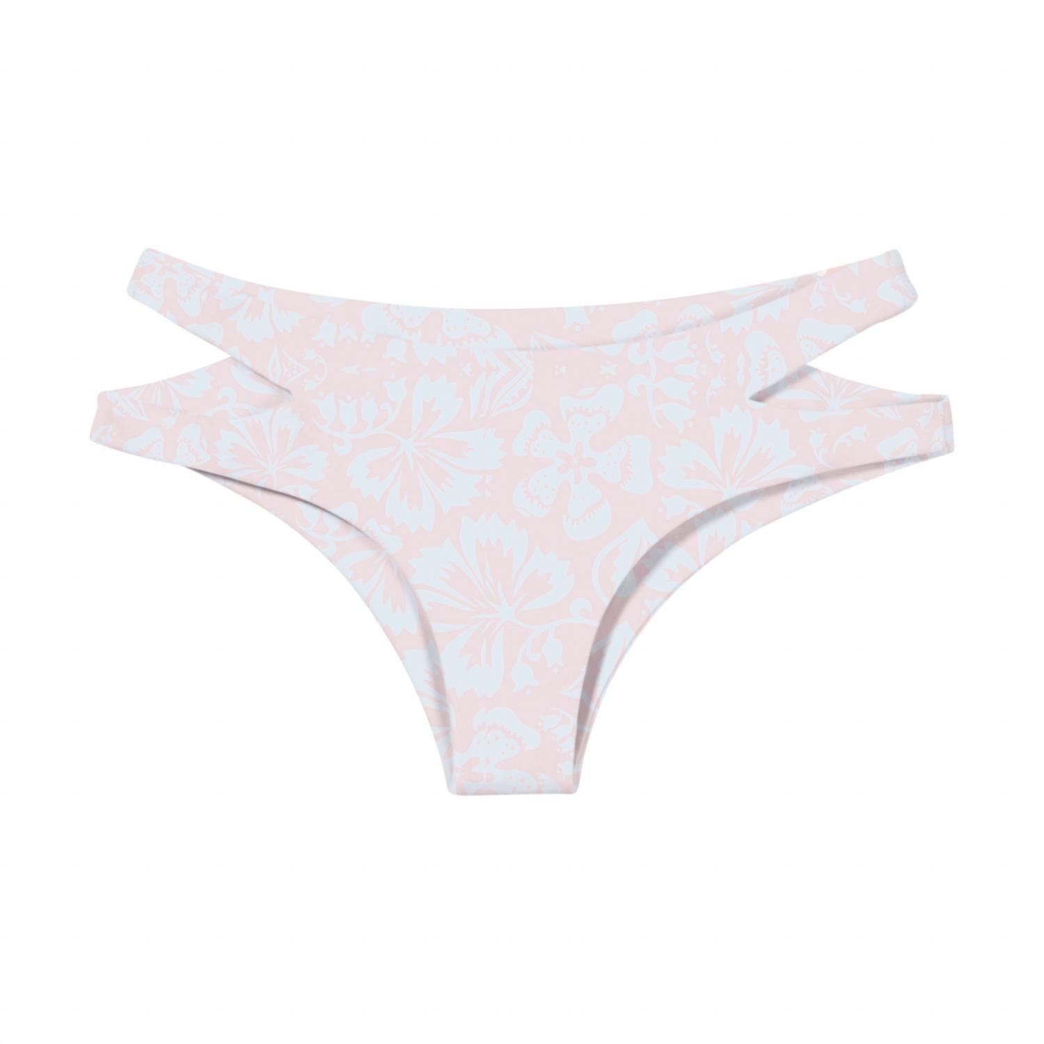 Mikoh Swimwear Puka Puka Bottom in White | Lyst