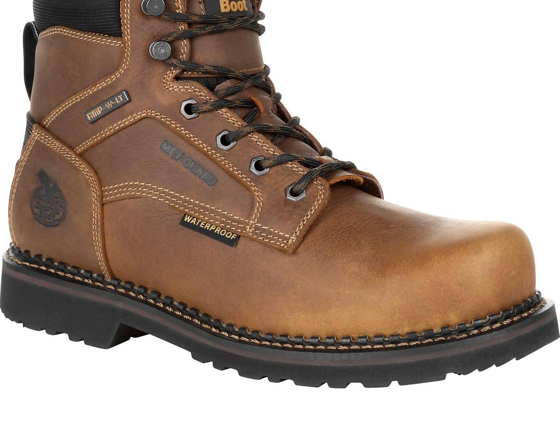 Georgia Boot Revamp Steel Toe Internal Met-Guard Waterproof Work Boot ...