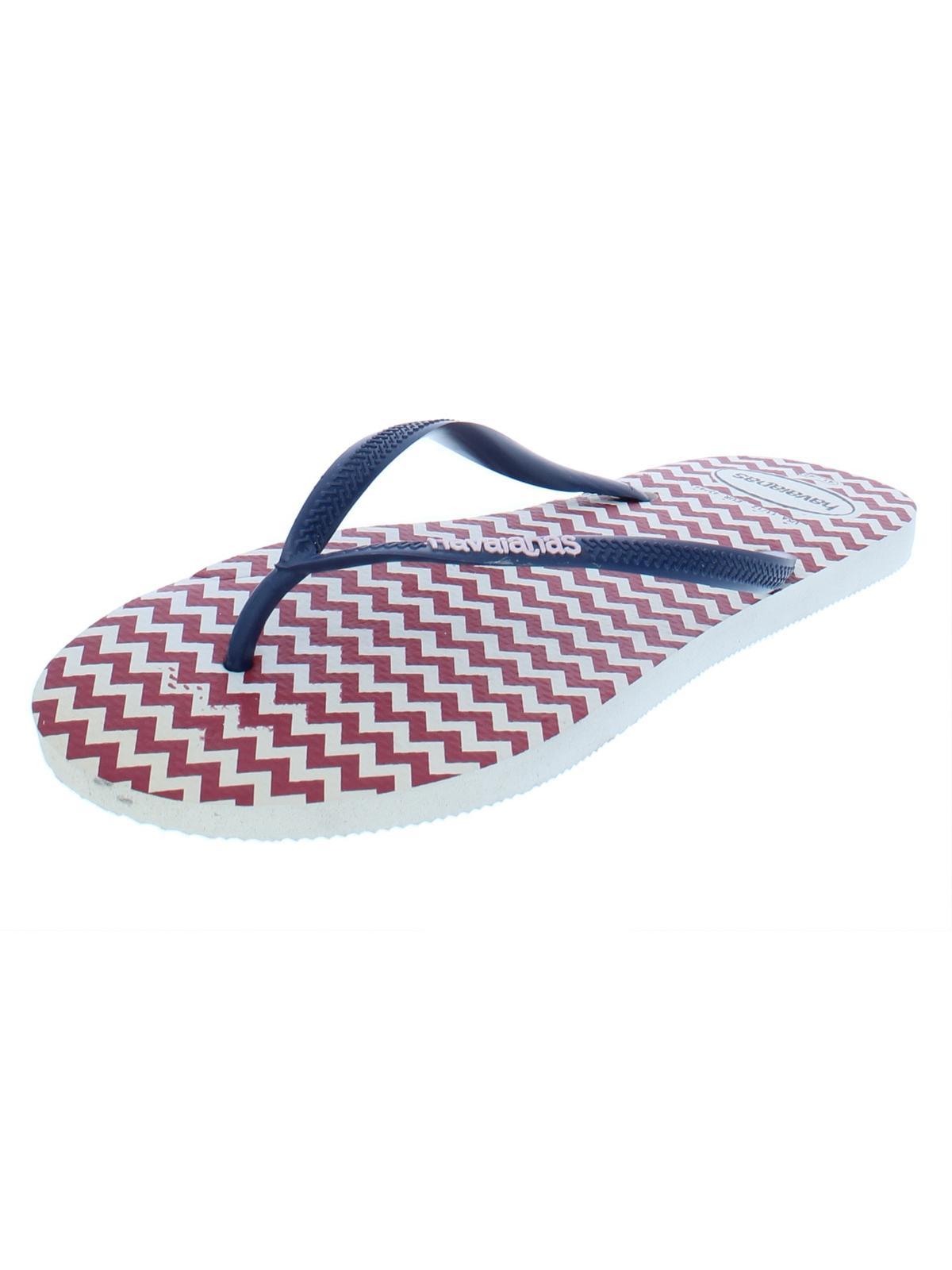 Havaianas Retro Thong Classic Flip Flops In Blue Lyst