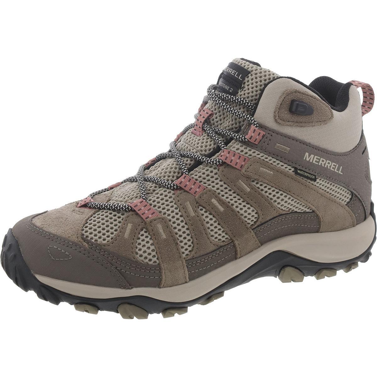 Merrell Leather Lugged Sole Hiking Shoes in Brown | Lyst