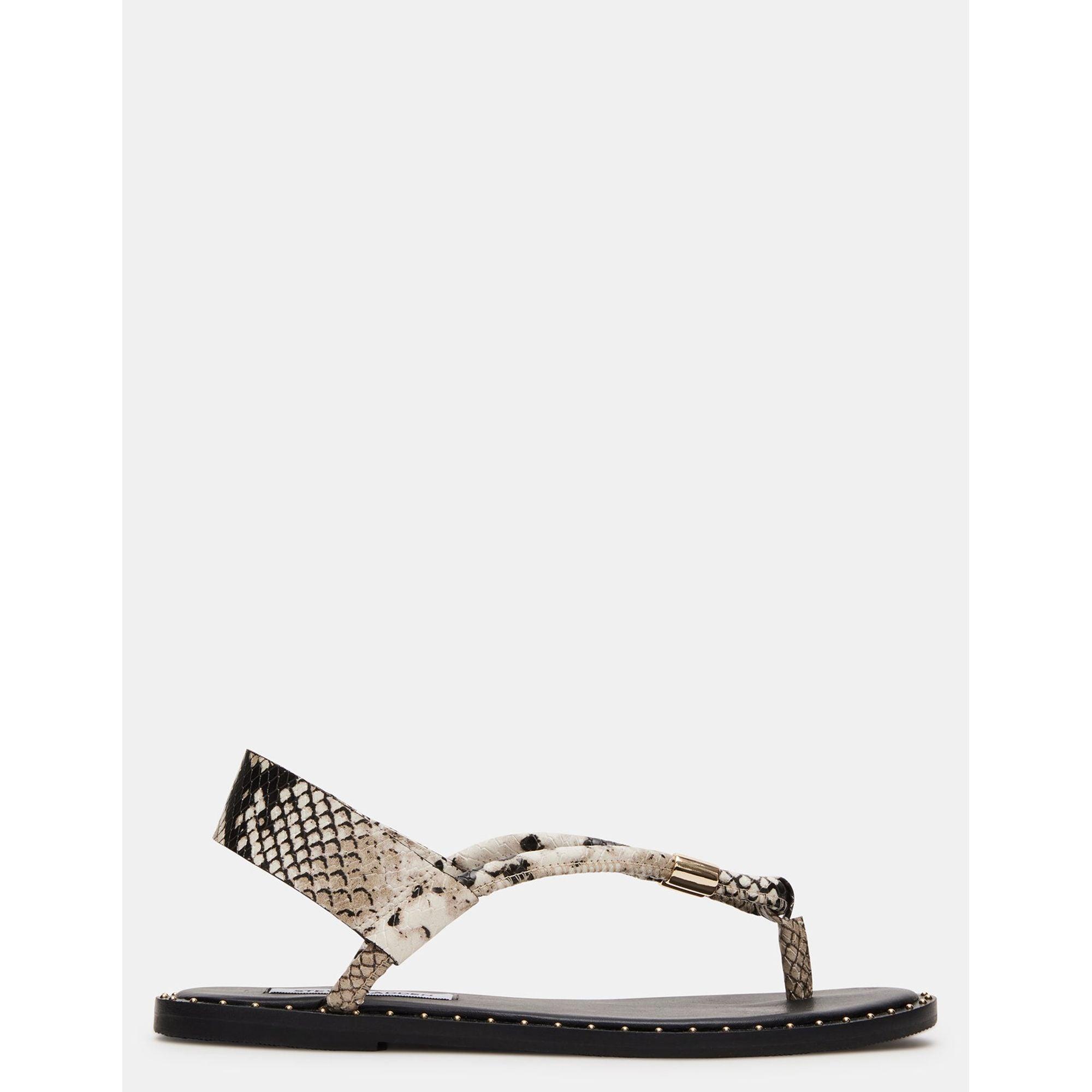 Steve Madden Meduza Snake in White | Lyst