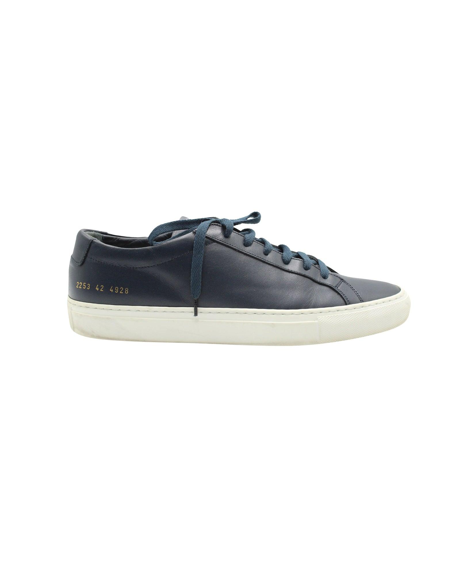 Common Projects Achilles Low Sole Sneakers in Blue for Men | Lyst