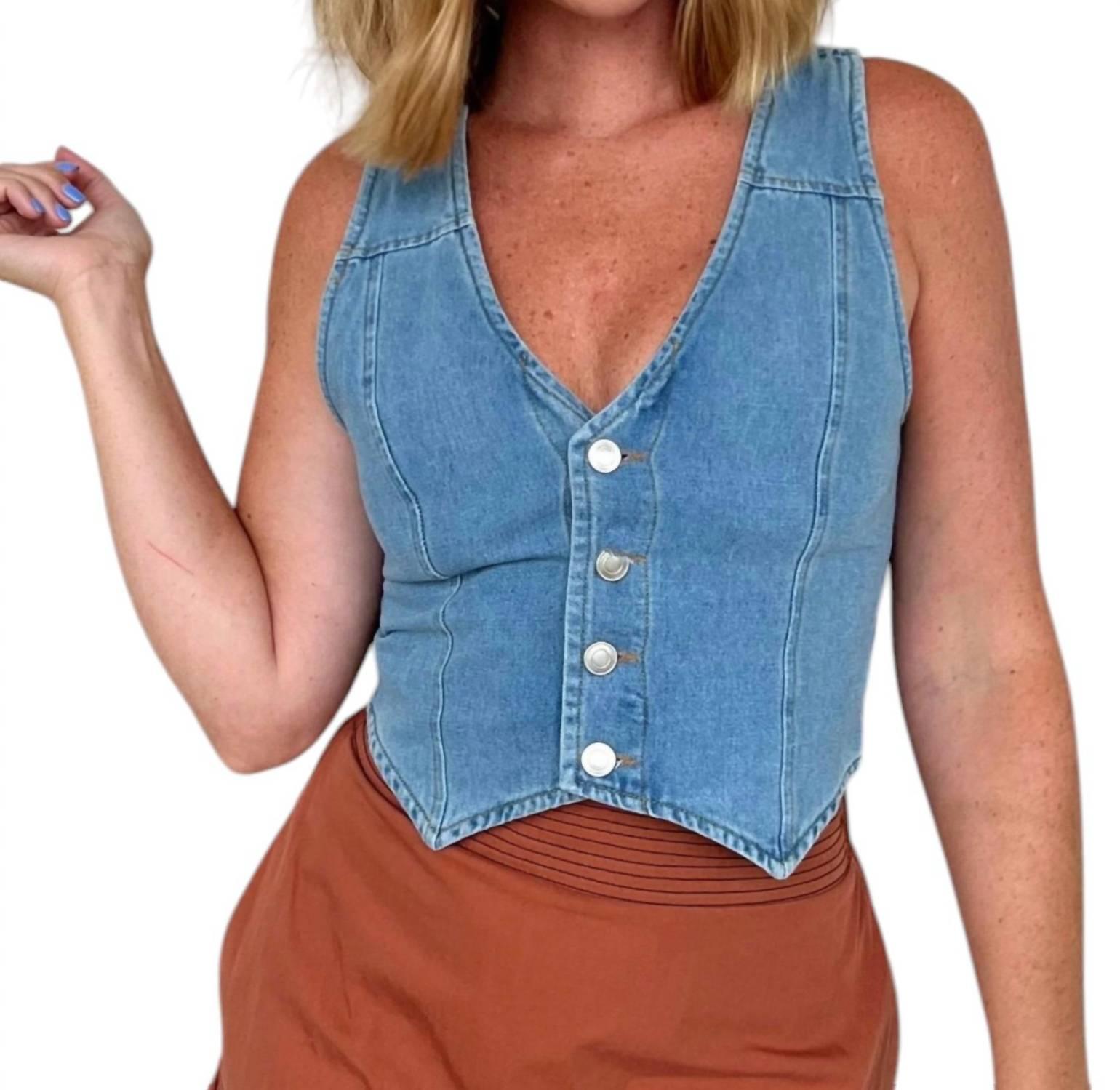 Creamon Legendary Vest in Blue | Lyst