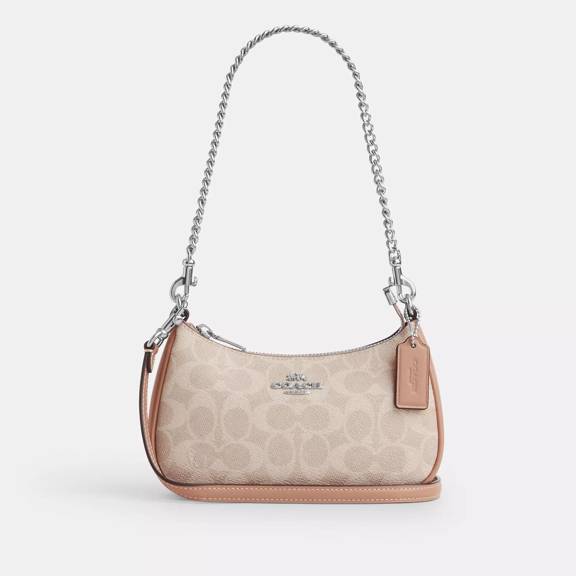 COACH Teri Mini Crossbody Bag in Natural | Lyst