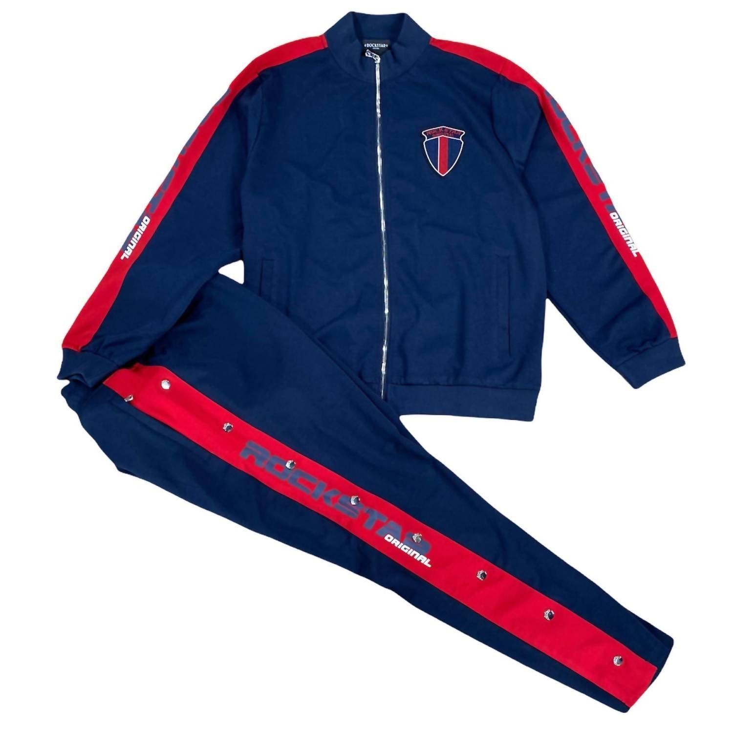 Rockstar Original Hector Track Suit Set in Blue for Men | Lyst