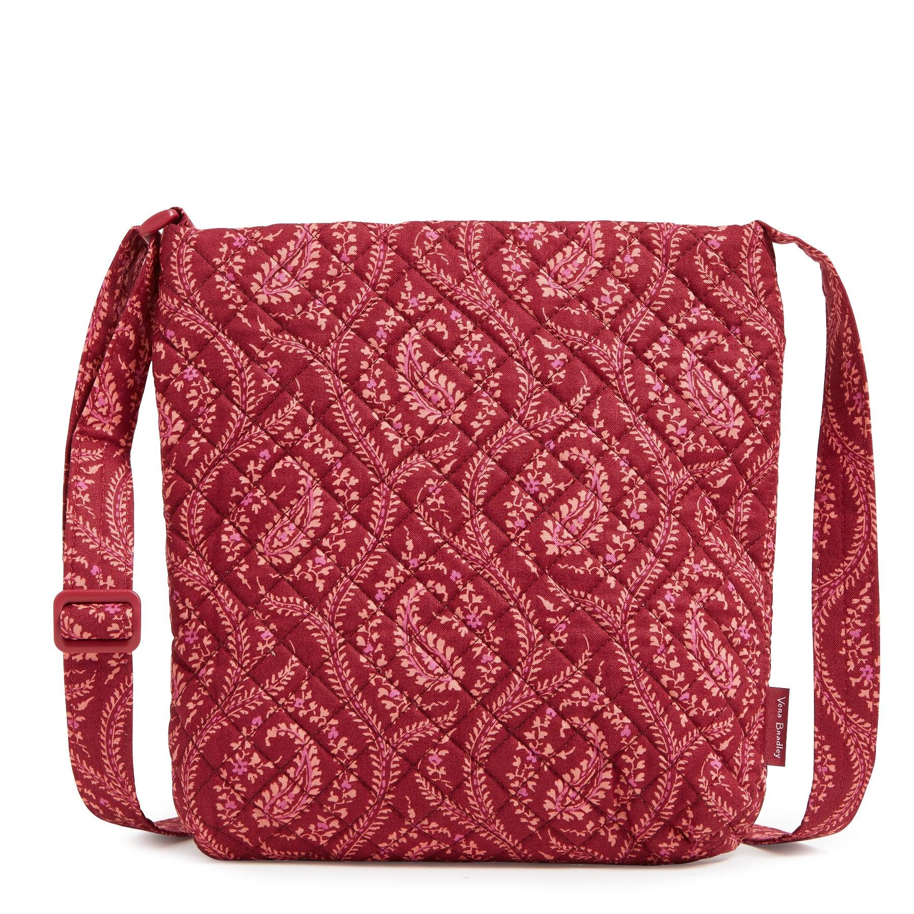 Vera Bradley Vb Basics North South Crossbody Bag in Red | Lyst