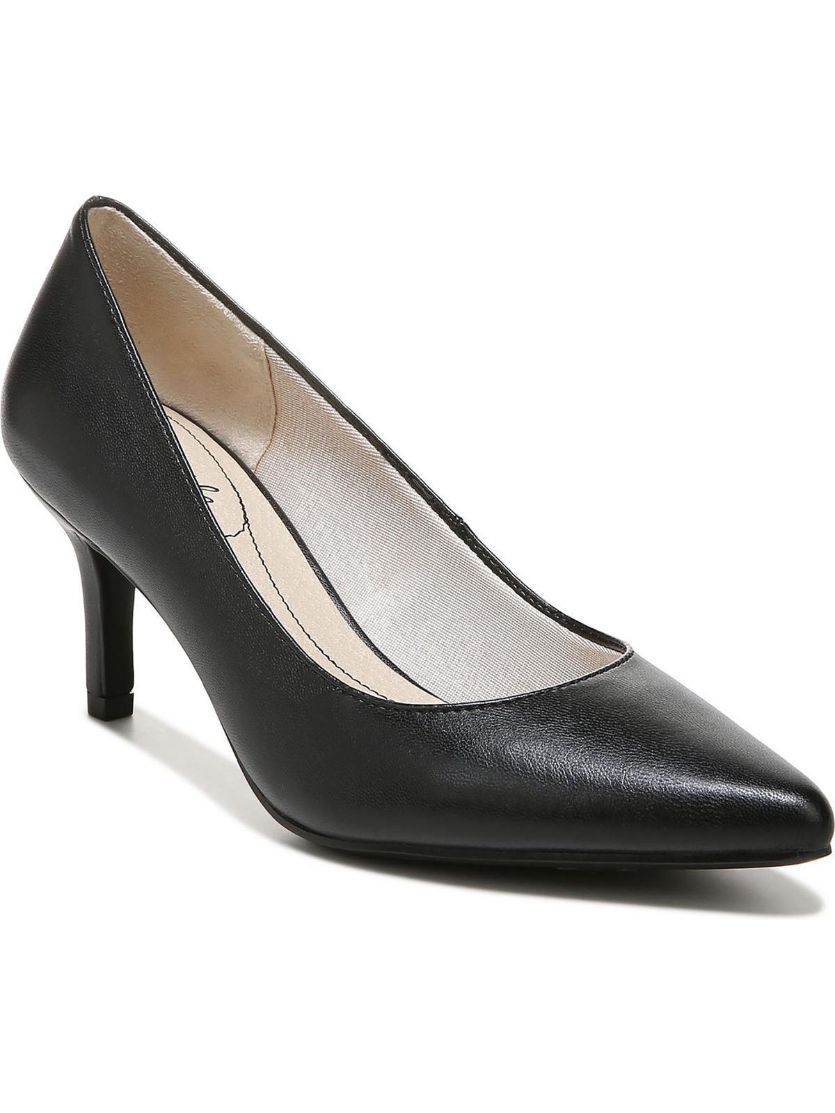 LifeStride Sevyn Striped Stacked Heel Pumps in Black | Lyst