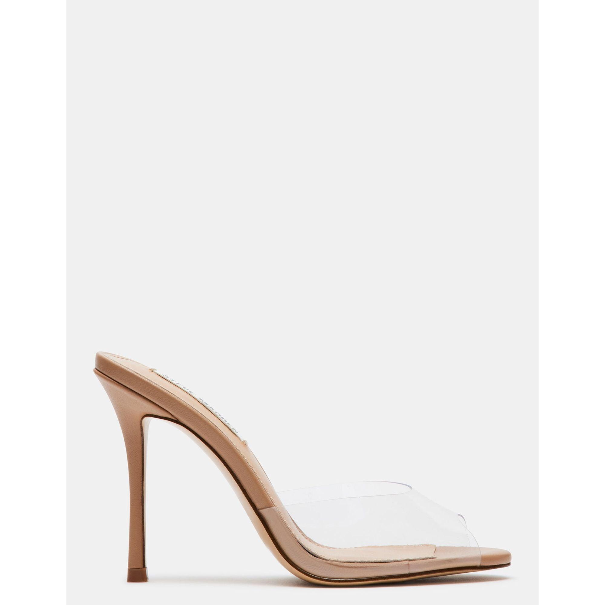 Steve Madden Priya Clear in Natural | Lyst