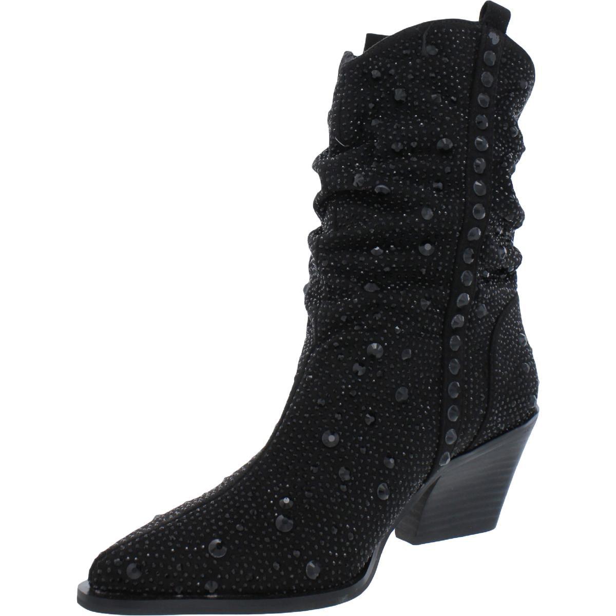 Jessica Simpson Zellya Block Heel Boot in Black | Lyst