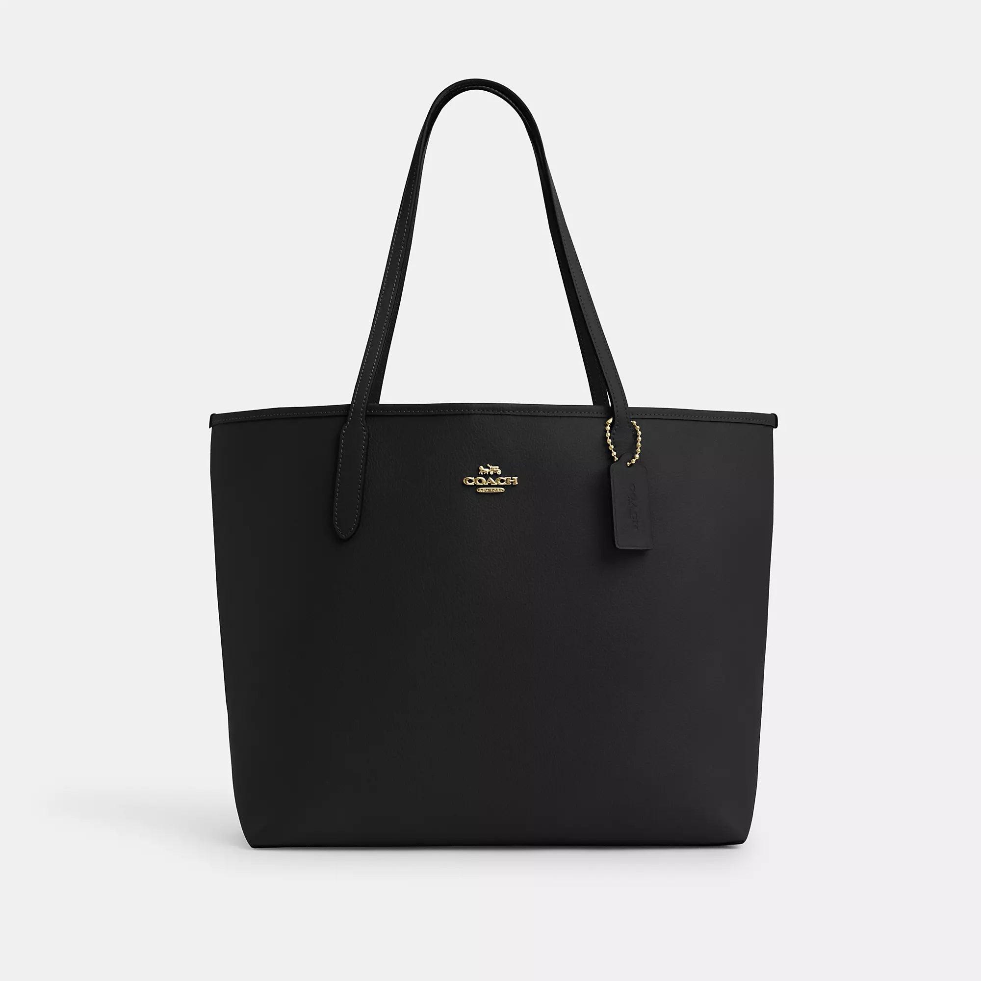COACH City Tote in Black | Lyst
