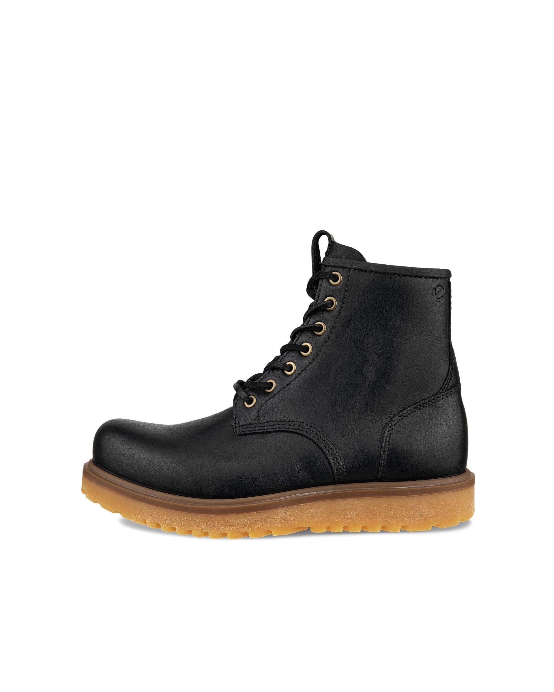 Ecco Men's Staker Lumberjack Boot in Black for Men | Lyst