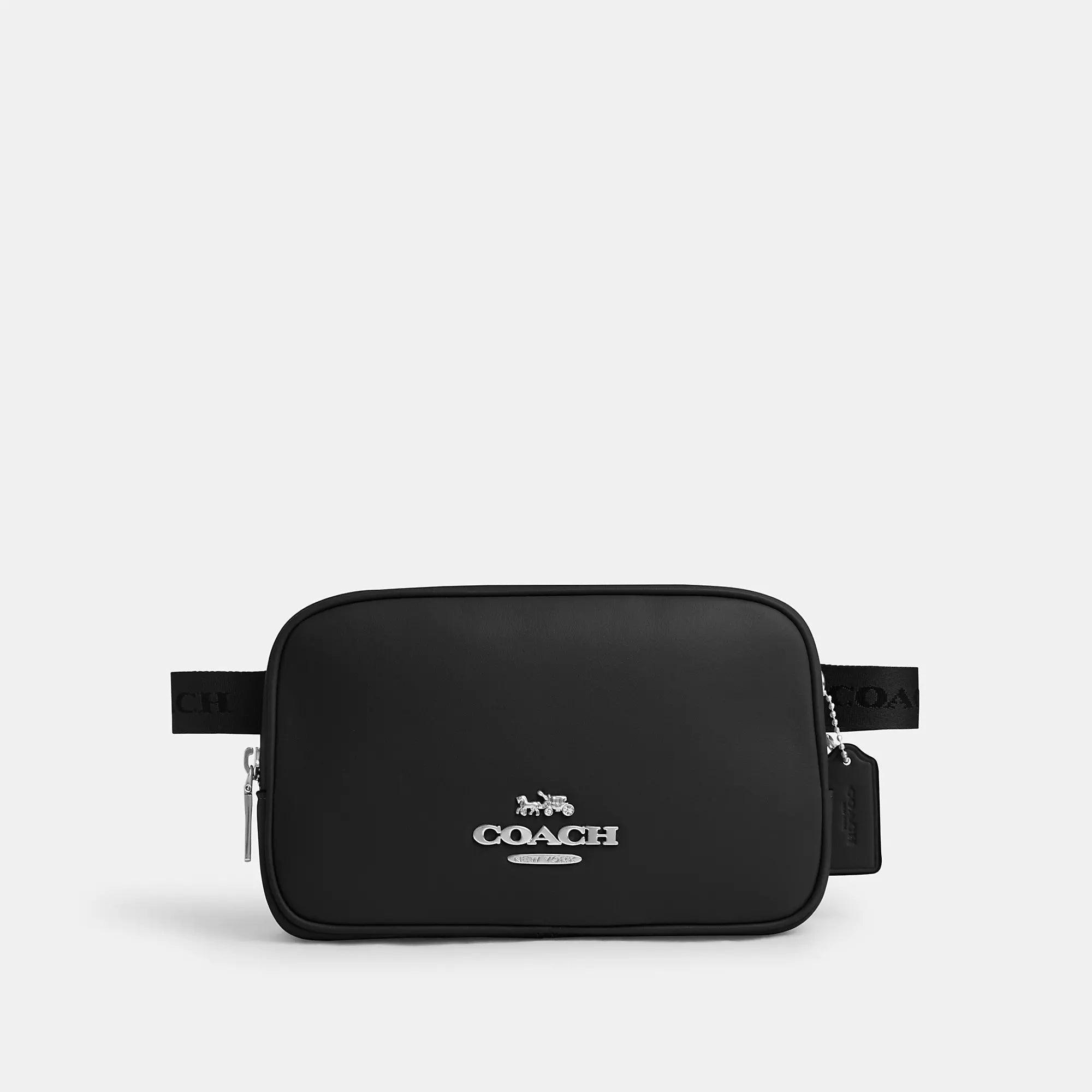 COACH Pace Belt Bag in Black | Lyst