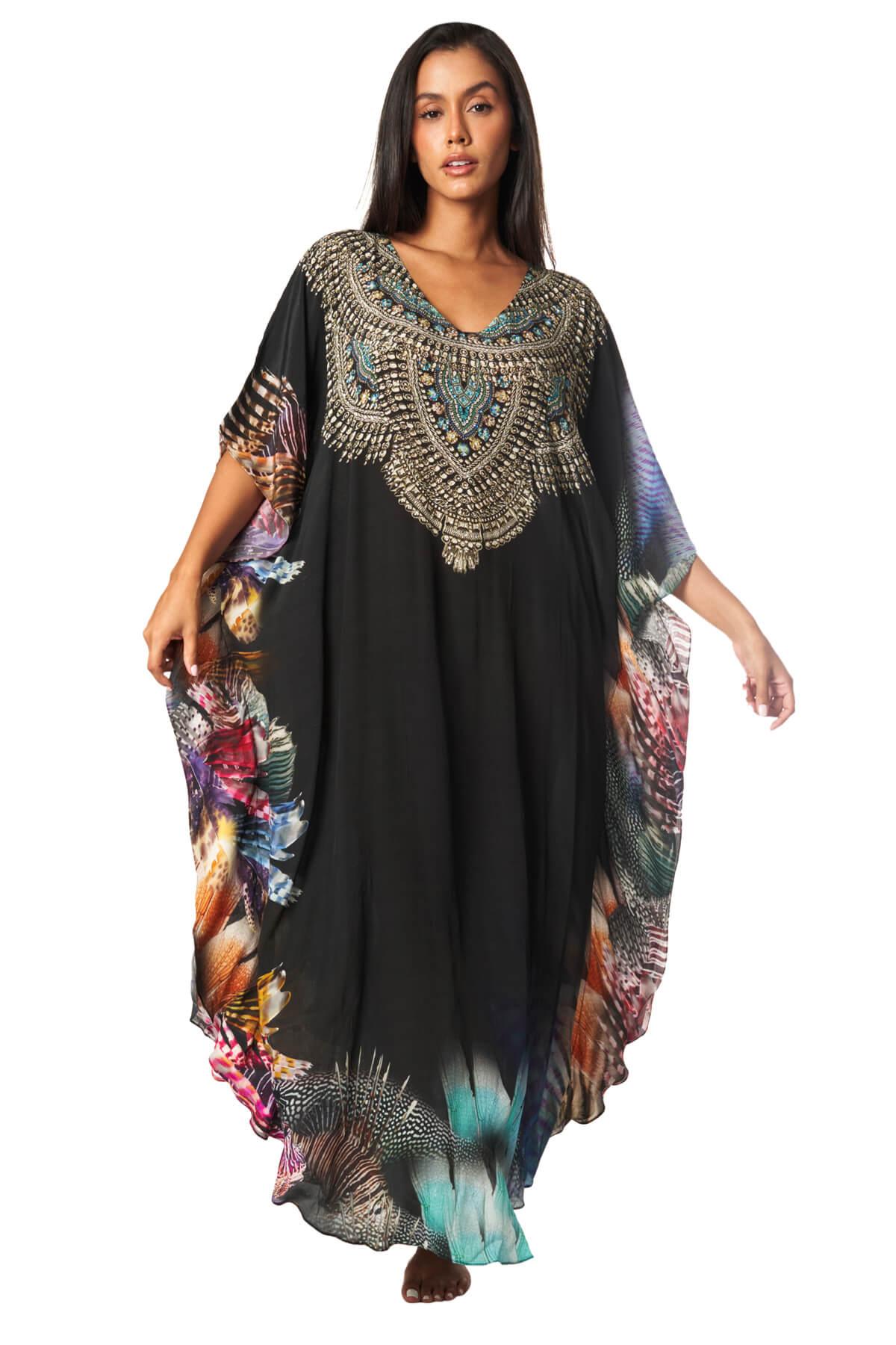 La Moda Clothing Parker Long Balloon Top in Black | Lyst