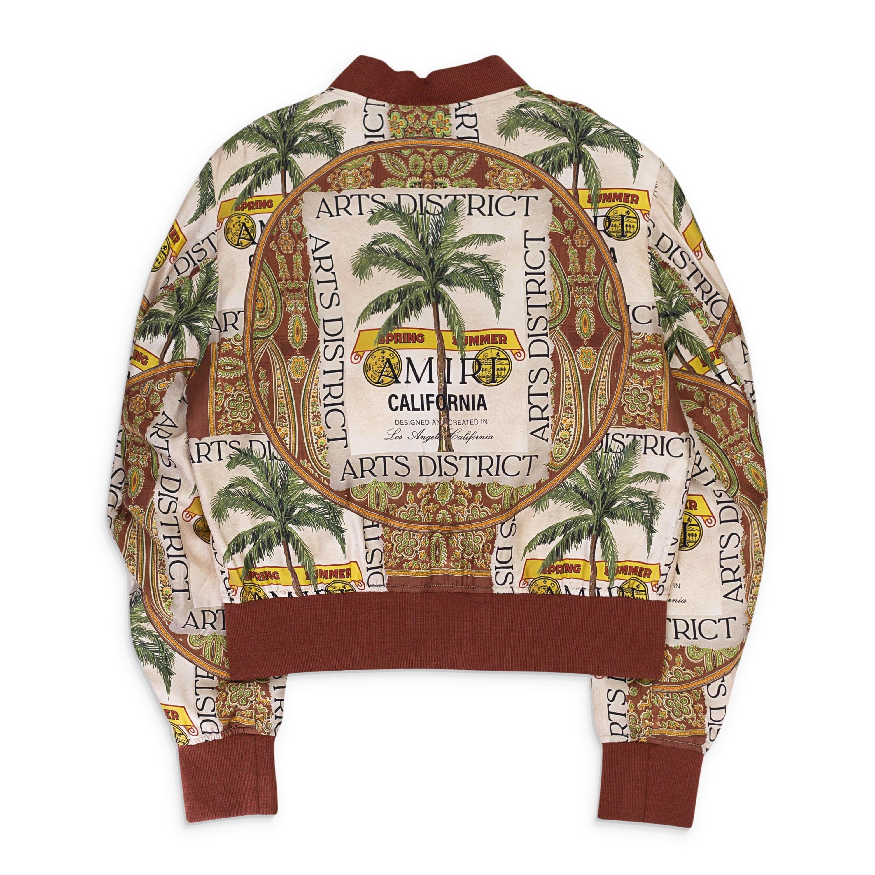 Amiri Rum Label Bombers in Metallic for Men | Lyst