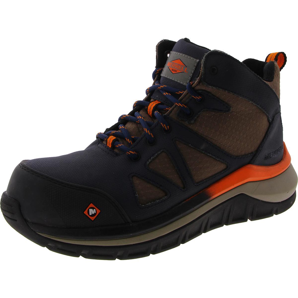 Merrell Fullbench Speed Mid Cf Leather Carbon Fiber Toe Work & Safety ...