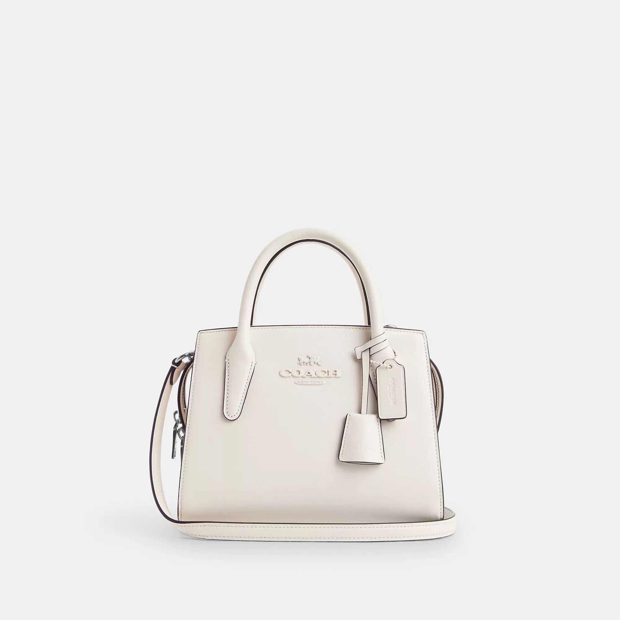 COACH Large Andrea Carryall in White | Lyst