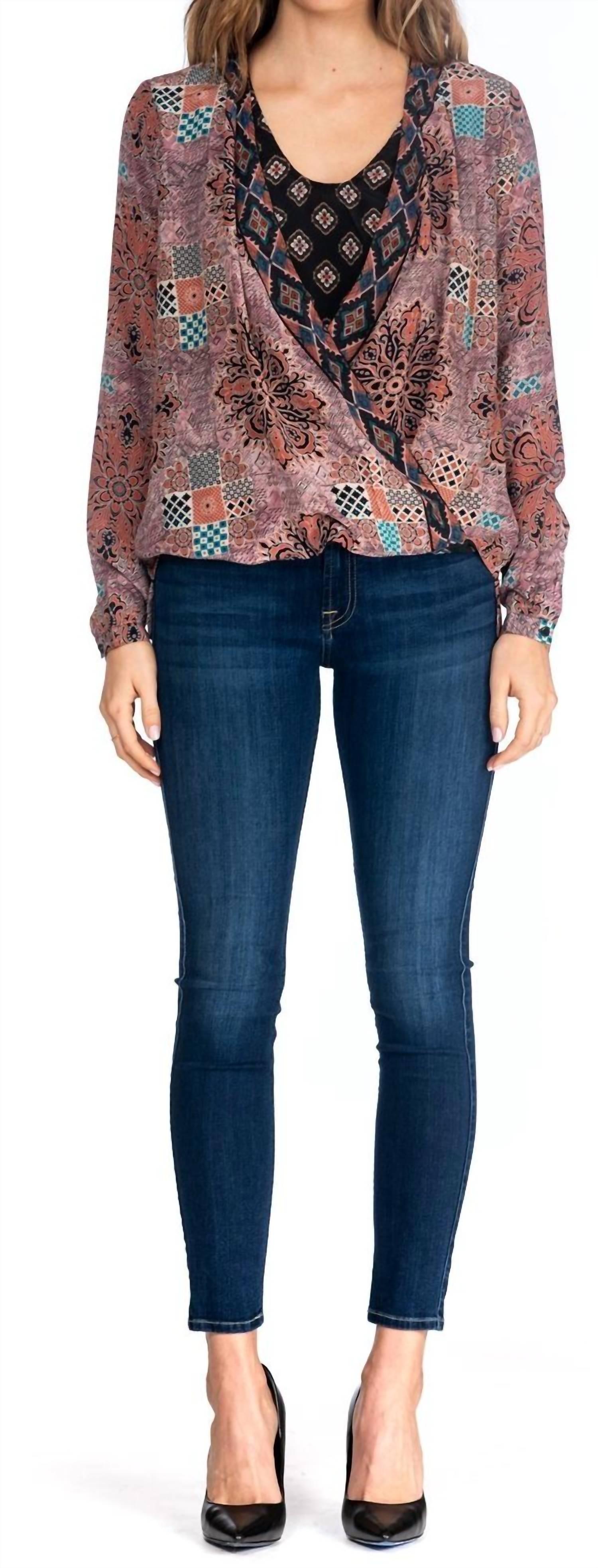 Tolani Christina Top in Blue | Lyst