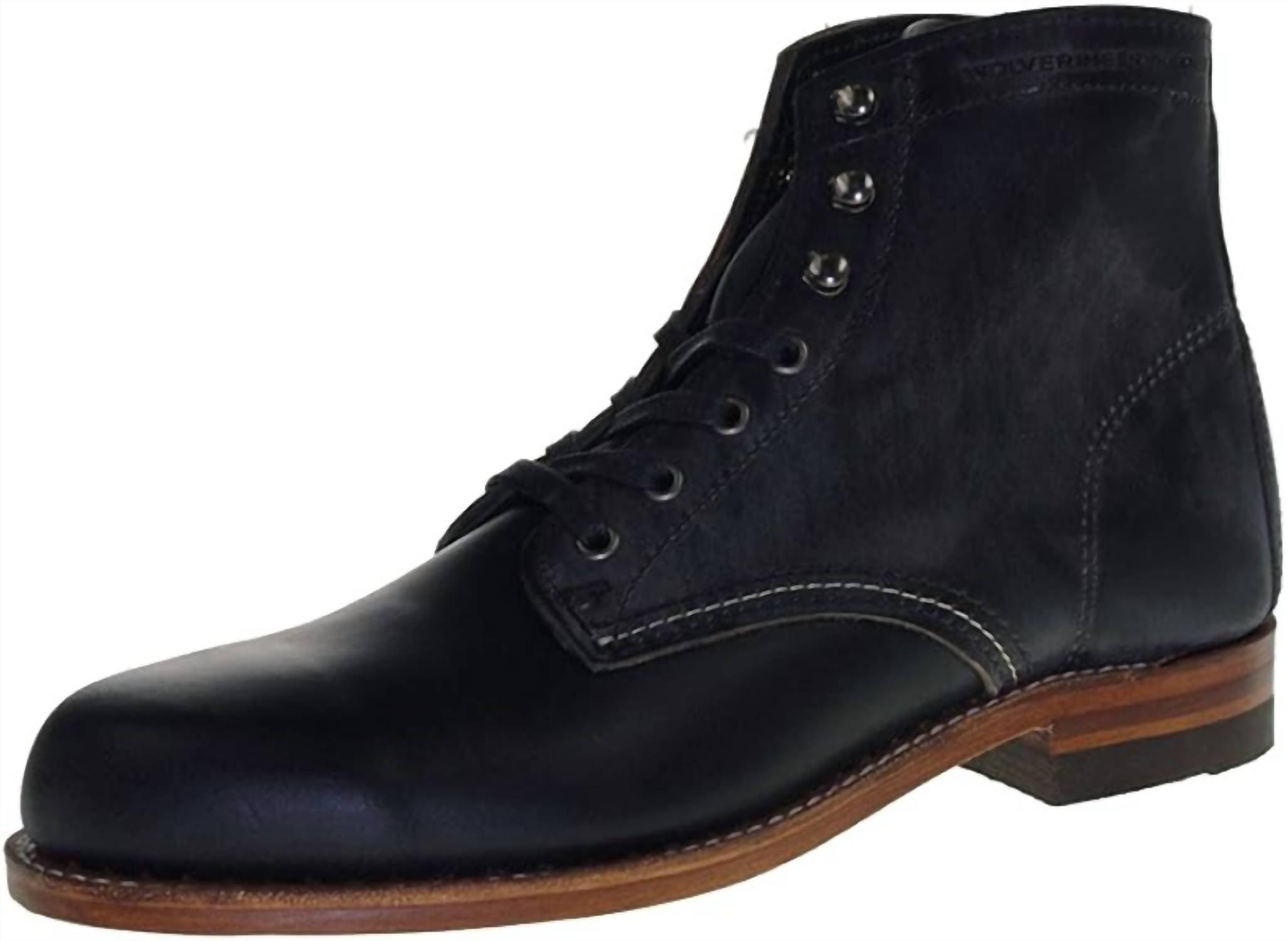 Wolverine Heritage Plain-Toe Original Boot in Black for Men | Lyst